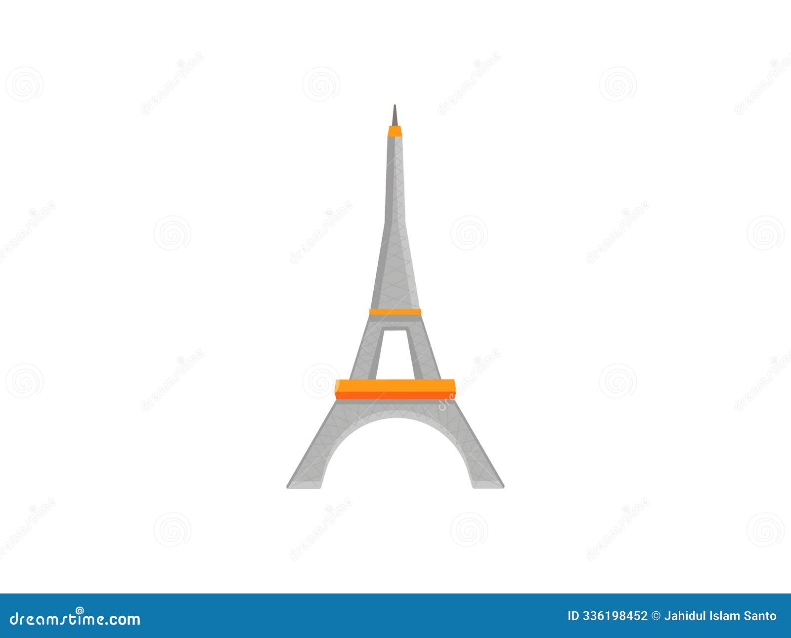 Tower In A Cartoon Style. Illustration Of A Cartoon Medieval Tower Of A ...