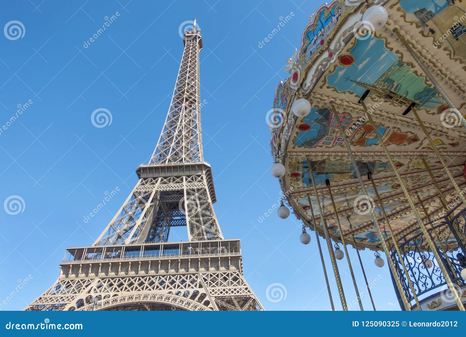 Eiffel Tower and the Ferris Wheel in Paris. Editorial Image - Image of ... Eiffel Tower and the Ferris Wheel in Paris. Editorial Image - Image of ...