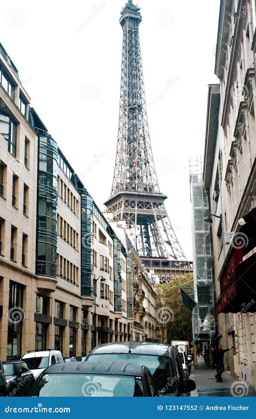Eiffel Tower Landmark Paris - France Stock Photo - Image of tower ...