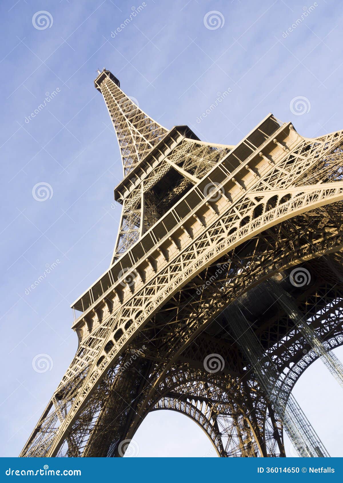The Eiffel Tower is One of the Most Recognizable Landmarks in Th Stock ...