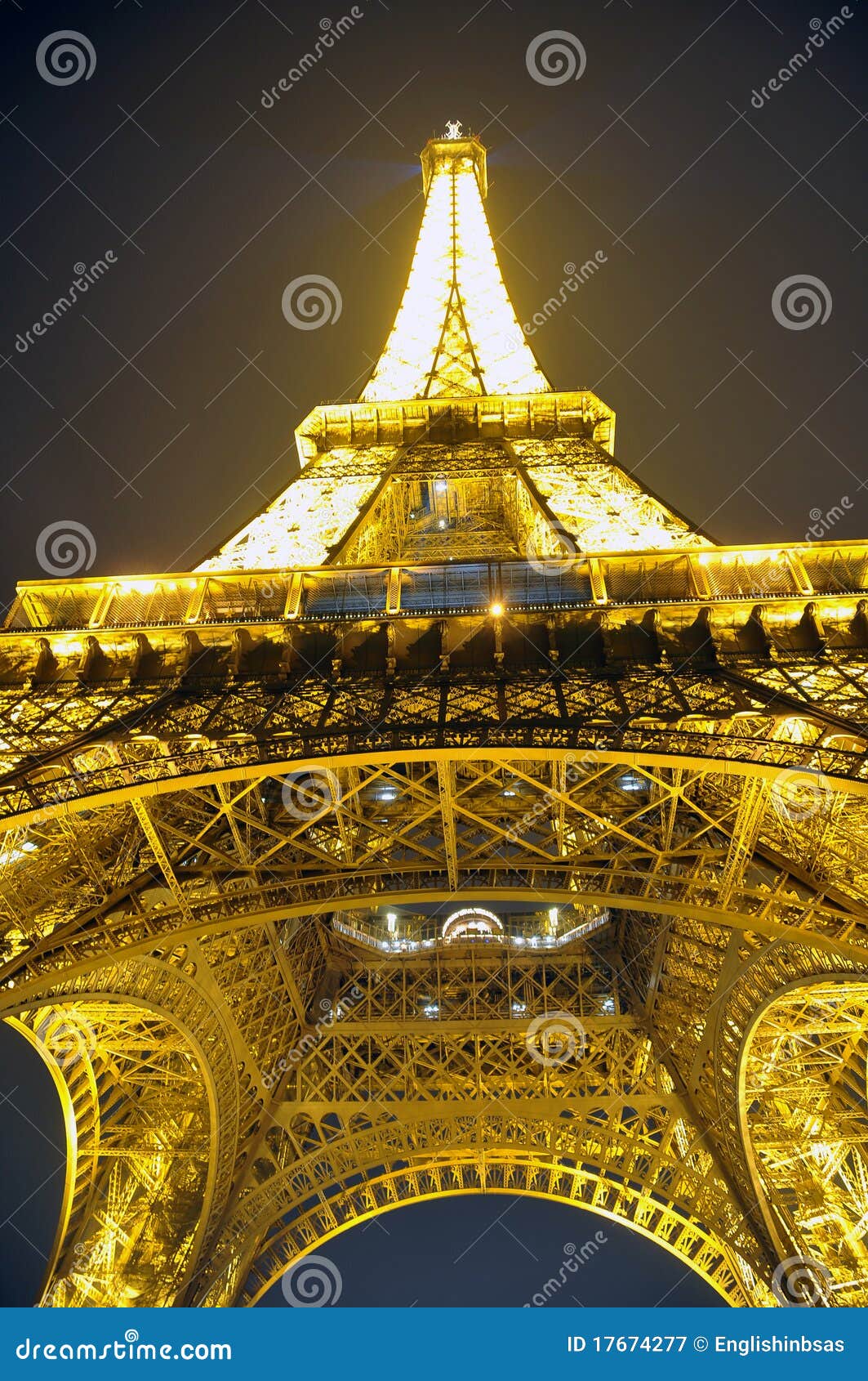 The Eiffel Tower, Paris editorial photography. Image of beautiful ...