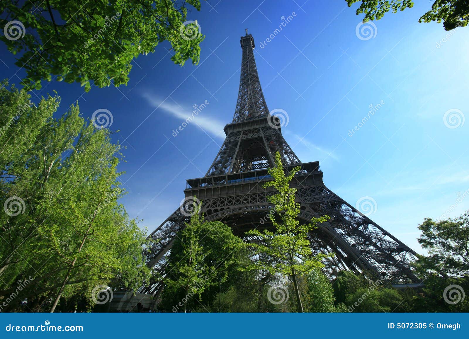 Eiffel Tower of Paris stock image. Image of tour, monumental - 5072305