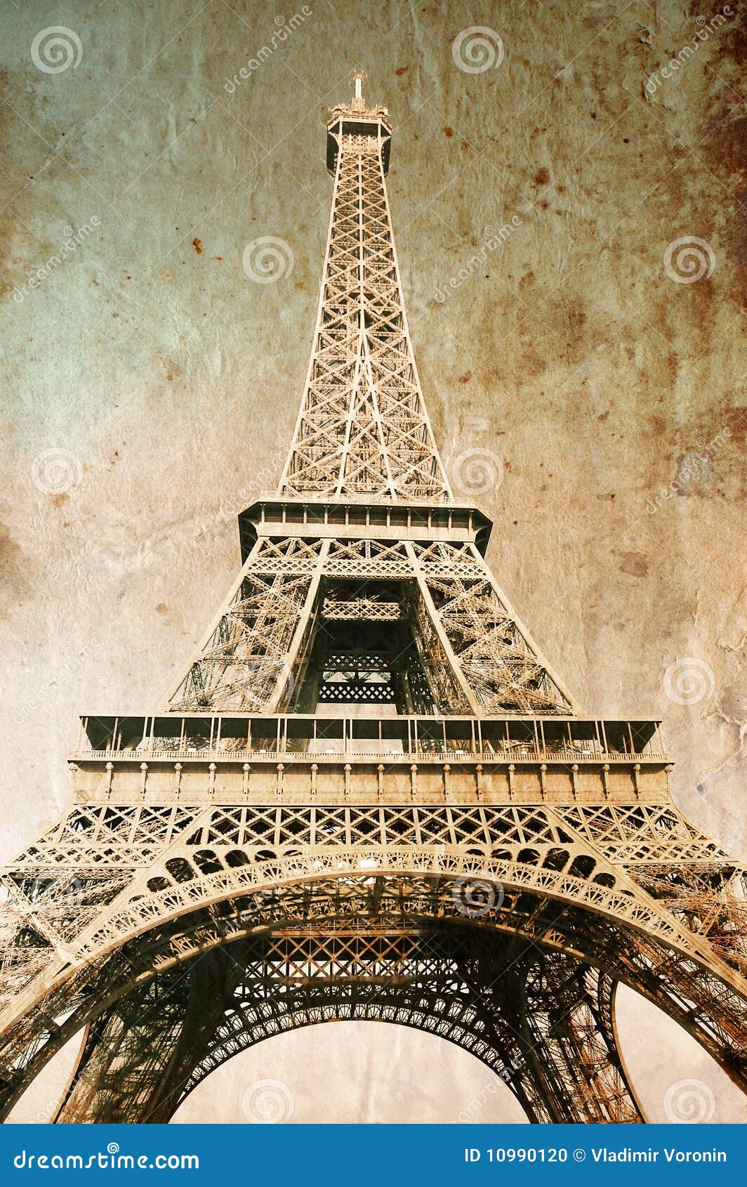 Eiffel Tower - Picture in Retro Style Stock Photo - Image of border ... Eiffel Tower - Picture in Retro Style Stock Photo - Image of border ...