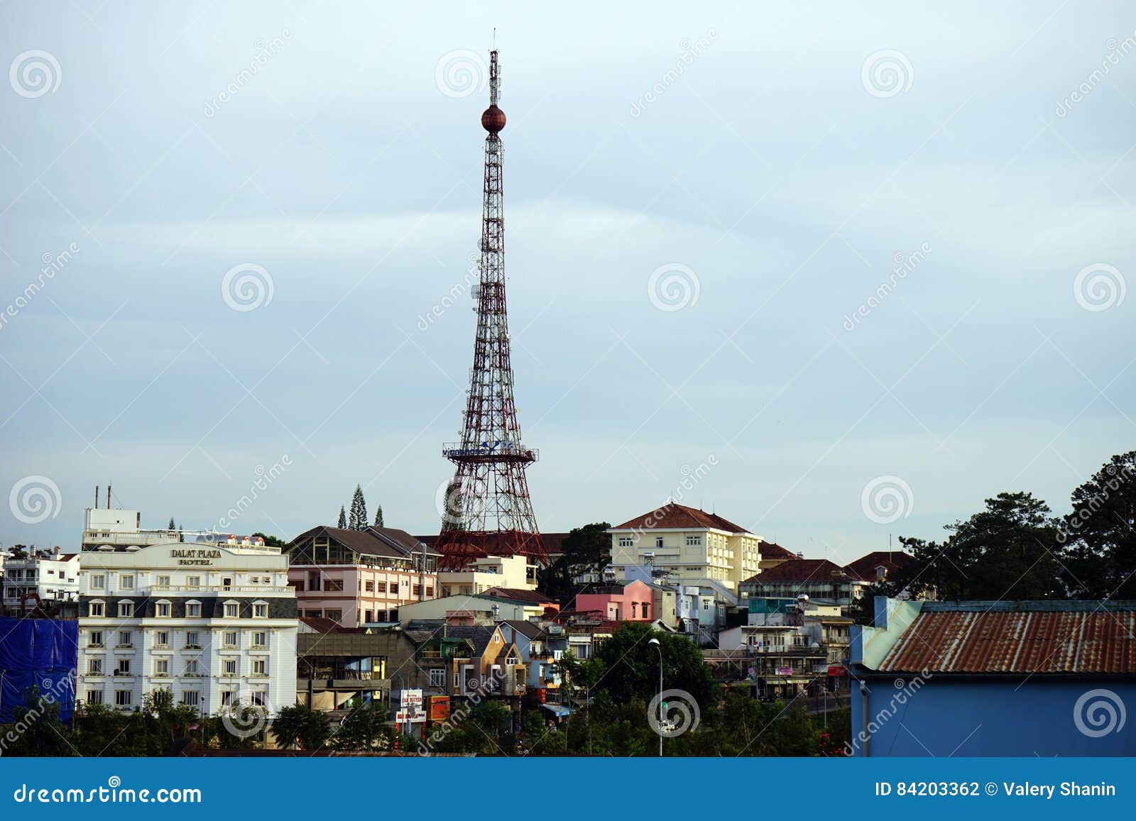 Eiffel Tower Shape Telecommunications Tower Editorial Photography ... Eiffel Tower Shape Telecommunications Tower Editorial Photography ...