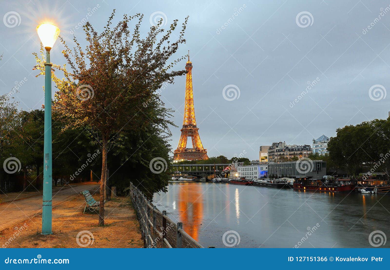 The Eiffel Tower Tour Eiffel Illuminated at Night, Paris, France ... The Eiffel Tower Tour Eiffel Illuminated at Night, Paris, France ...