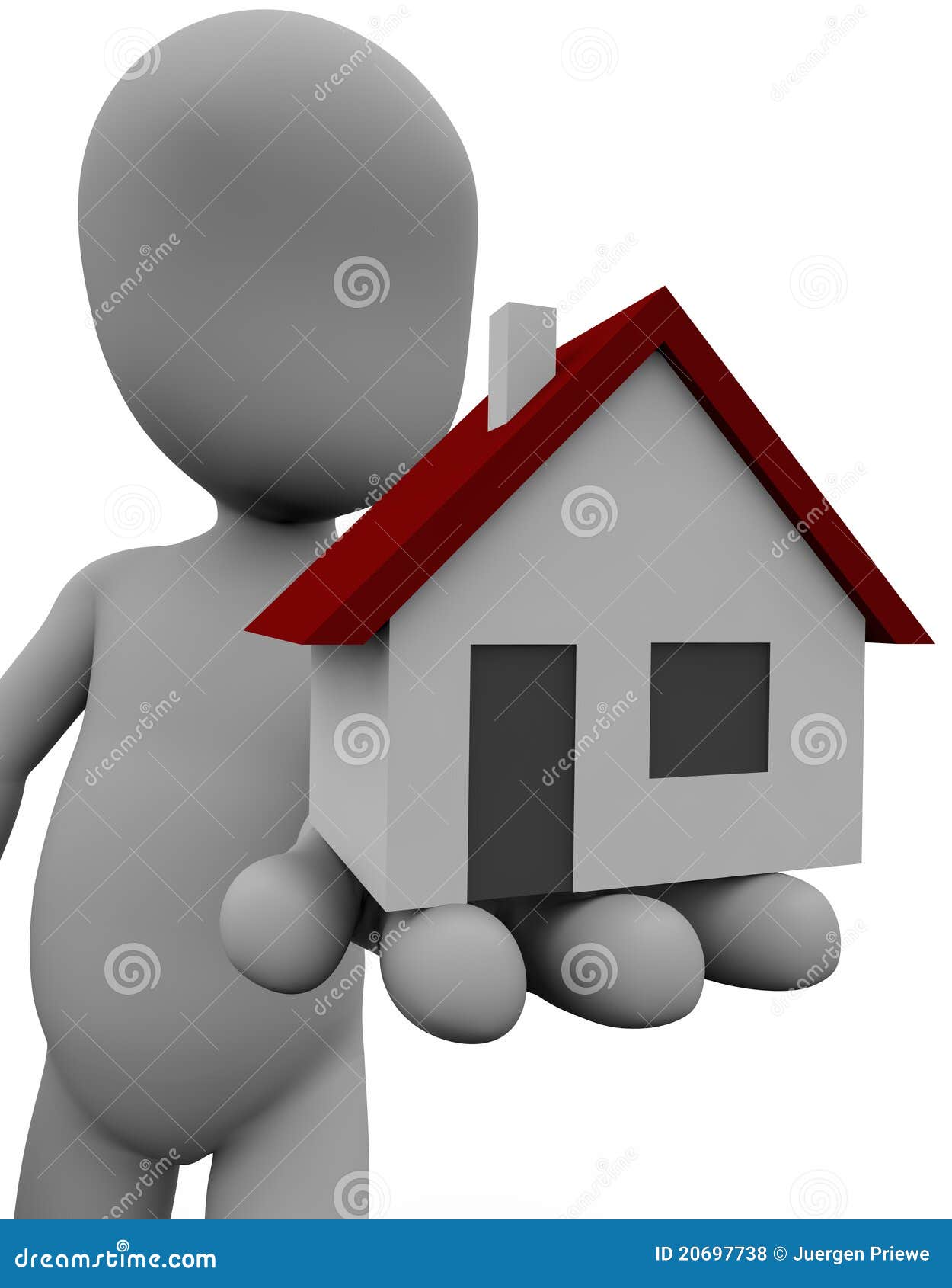 Eigen Bezit stock illustratie. Illustration of architectuur - 20697738