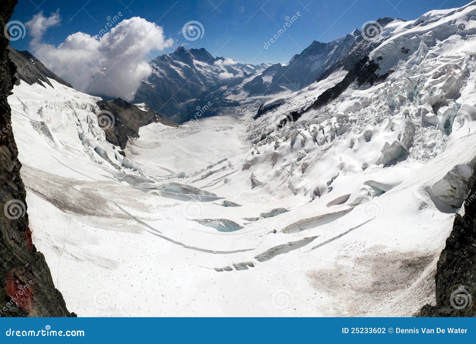 Eiger glacier panorama stock photo. Image of alps, nature - 25233602