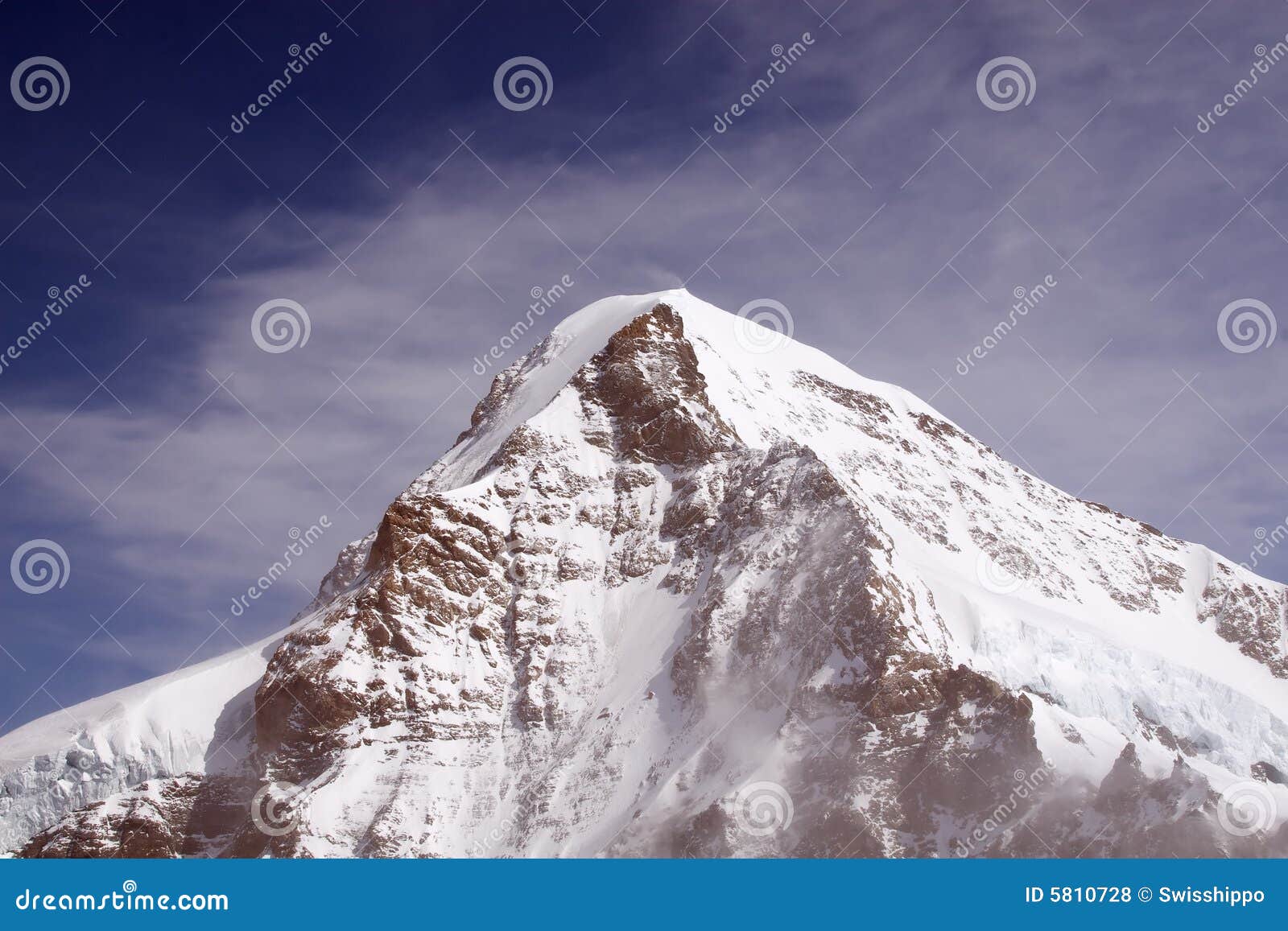 Eiger Mountain (Switzerland) Stock Photo - Image of mountain, face: 5810728