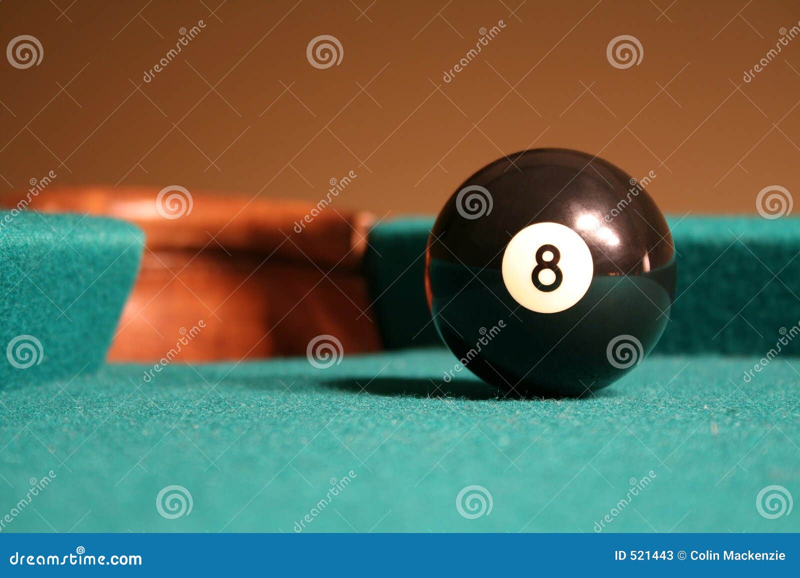 Eight Ball stock image. Image of tournament, game, corner - 521443