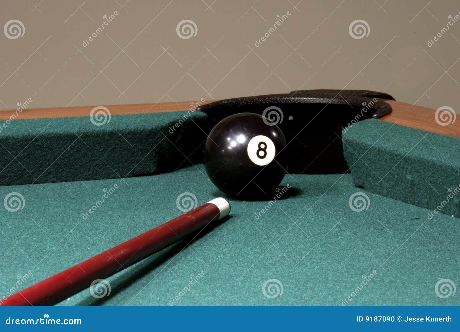 Eight Ball stock photo. Image of reflection, billiards - 9187090