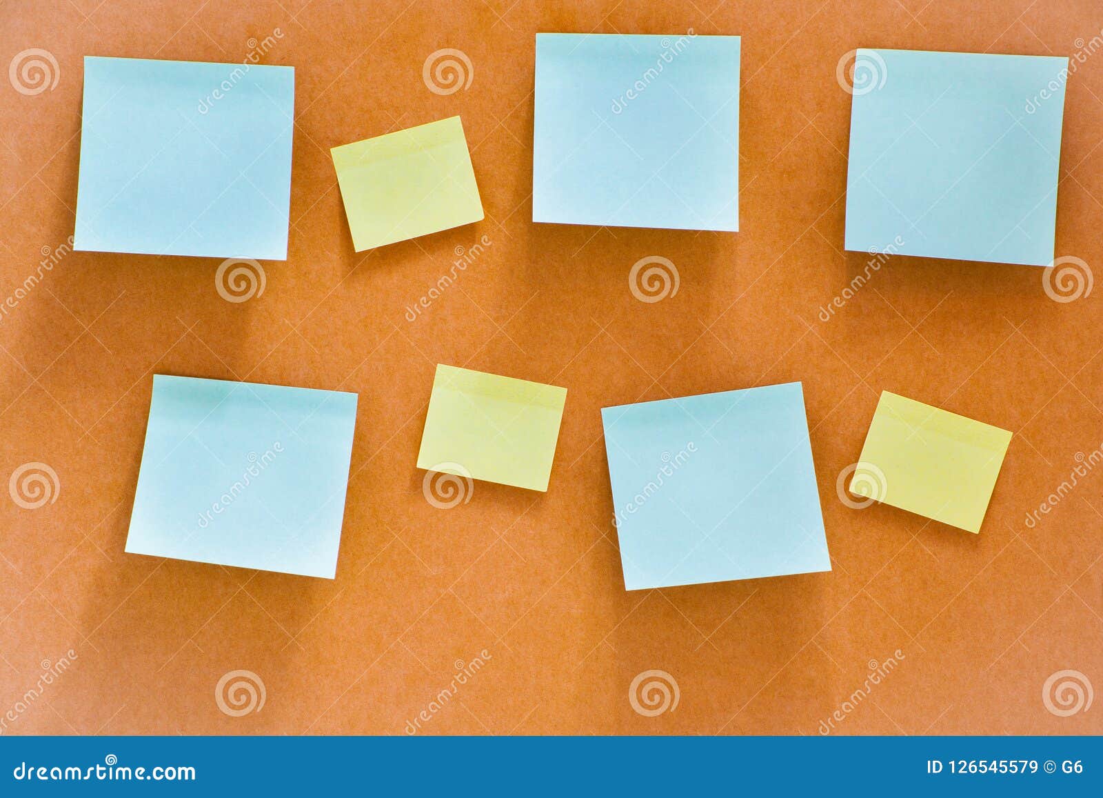 Sticky notes on billboard stock image. Image of love - 126545579