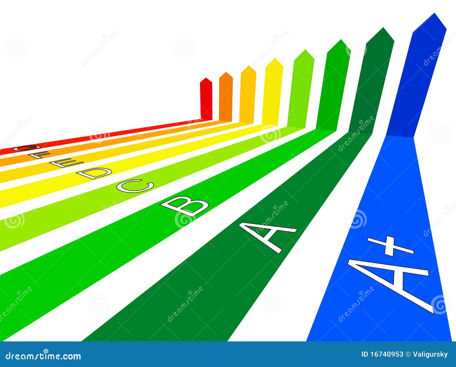 Eight certificate arrows stock vector. Illustration of energetic - 16740953