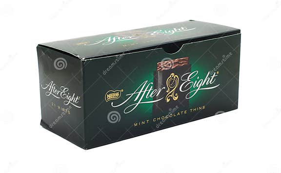 After eight chocolate editorial photography. Image of eight - 18198557