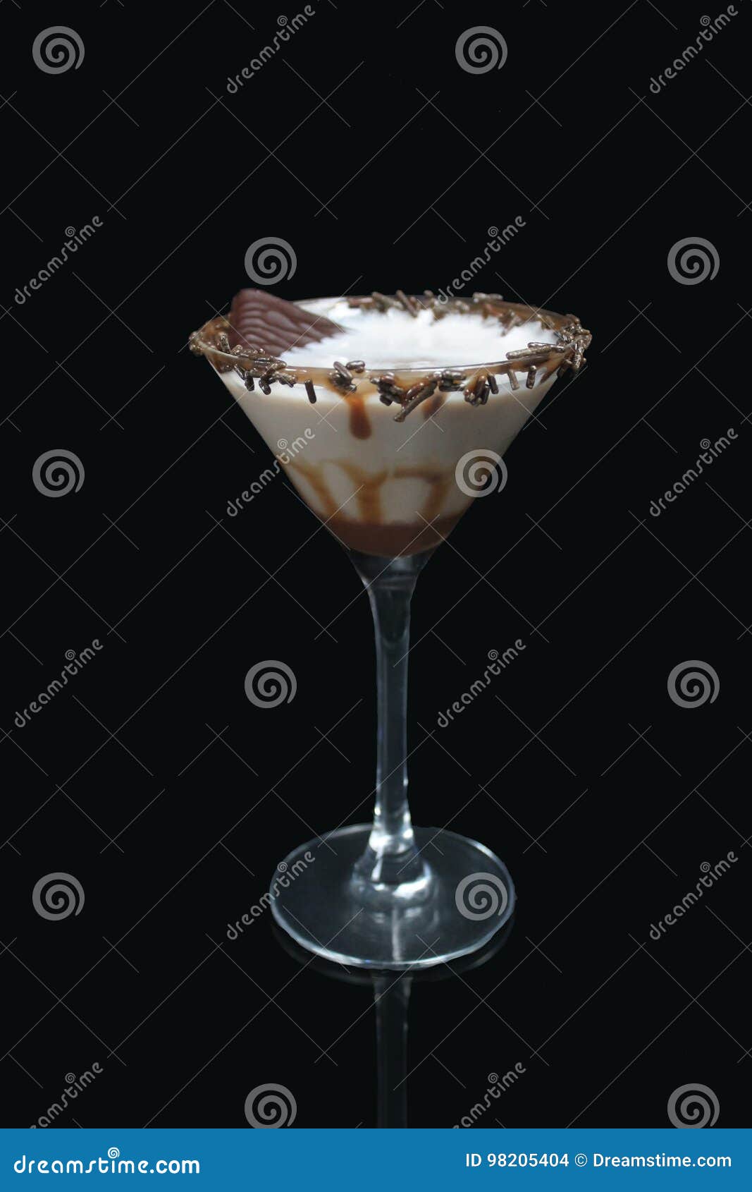 After eight cocktail stock photo. Image of abstract, straw - 98205404