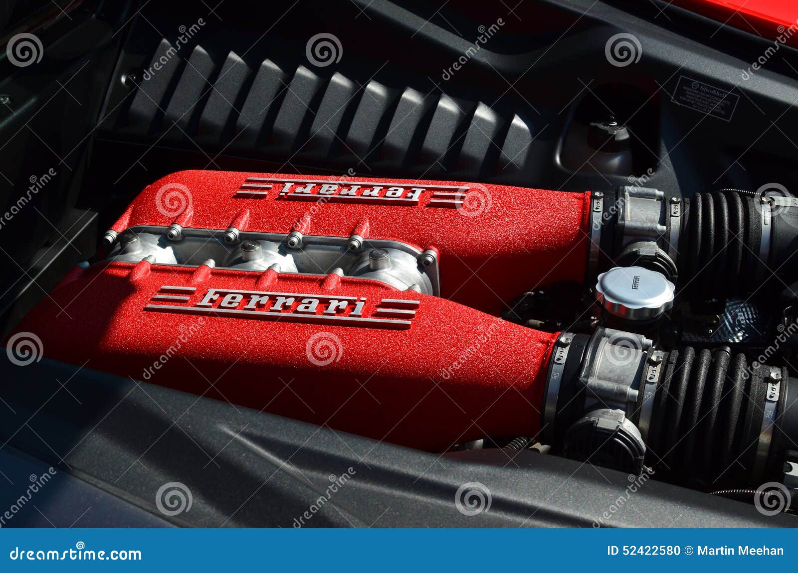Ferrari Engine On Display Editorial Image | CartoonDealer.com #70434868