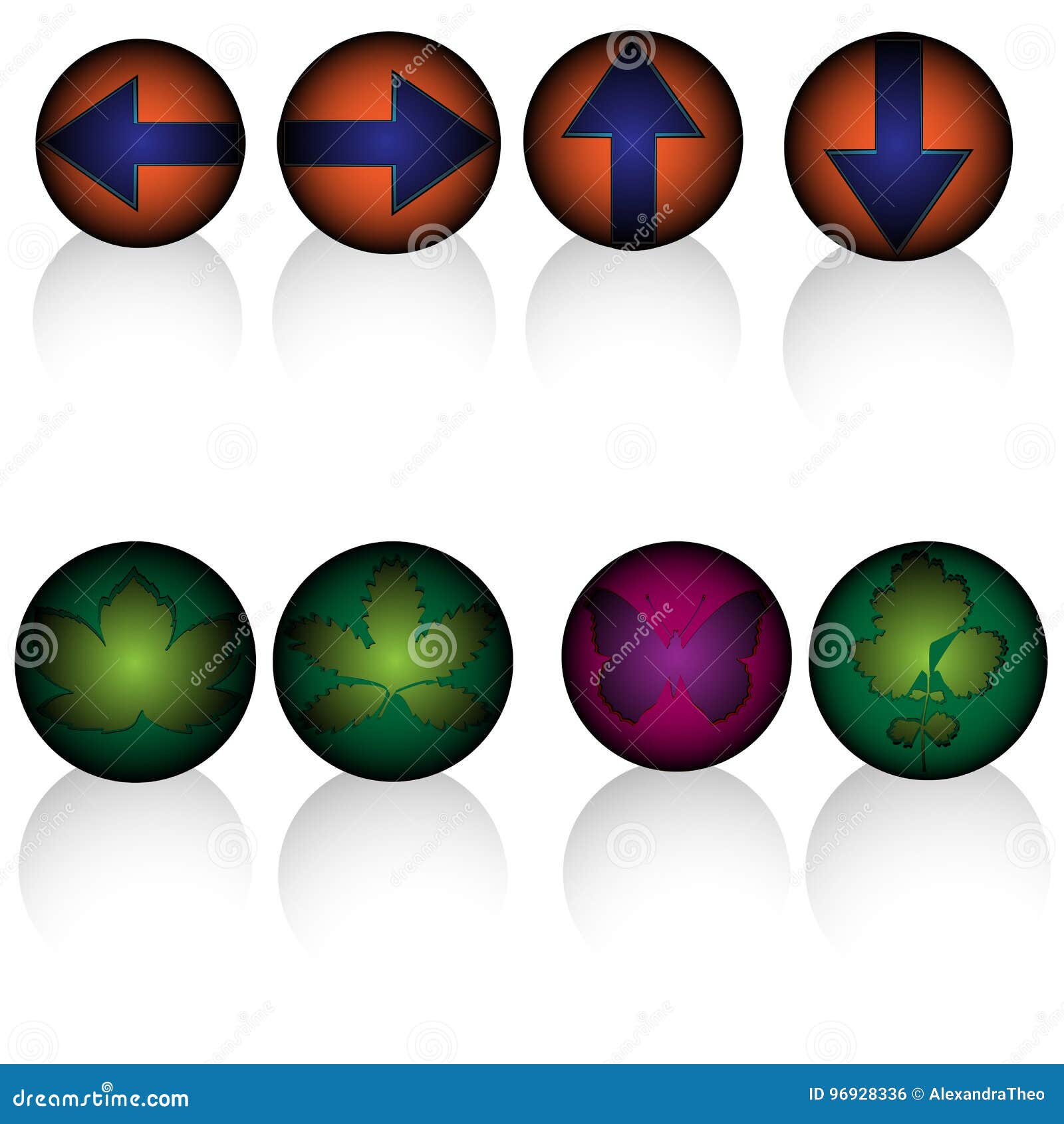 Eight 3d logo design stock vector. Illustration of green - 96928336