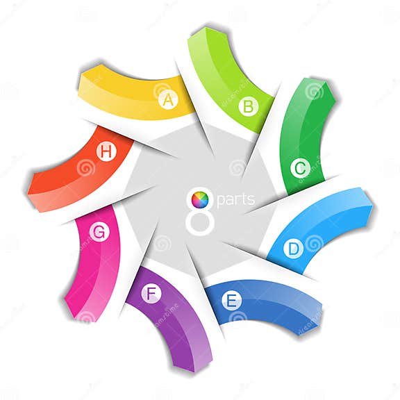 Eight directions arrows stock vector. Illustration of business - 29966907