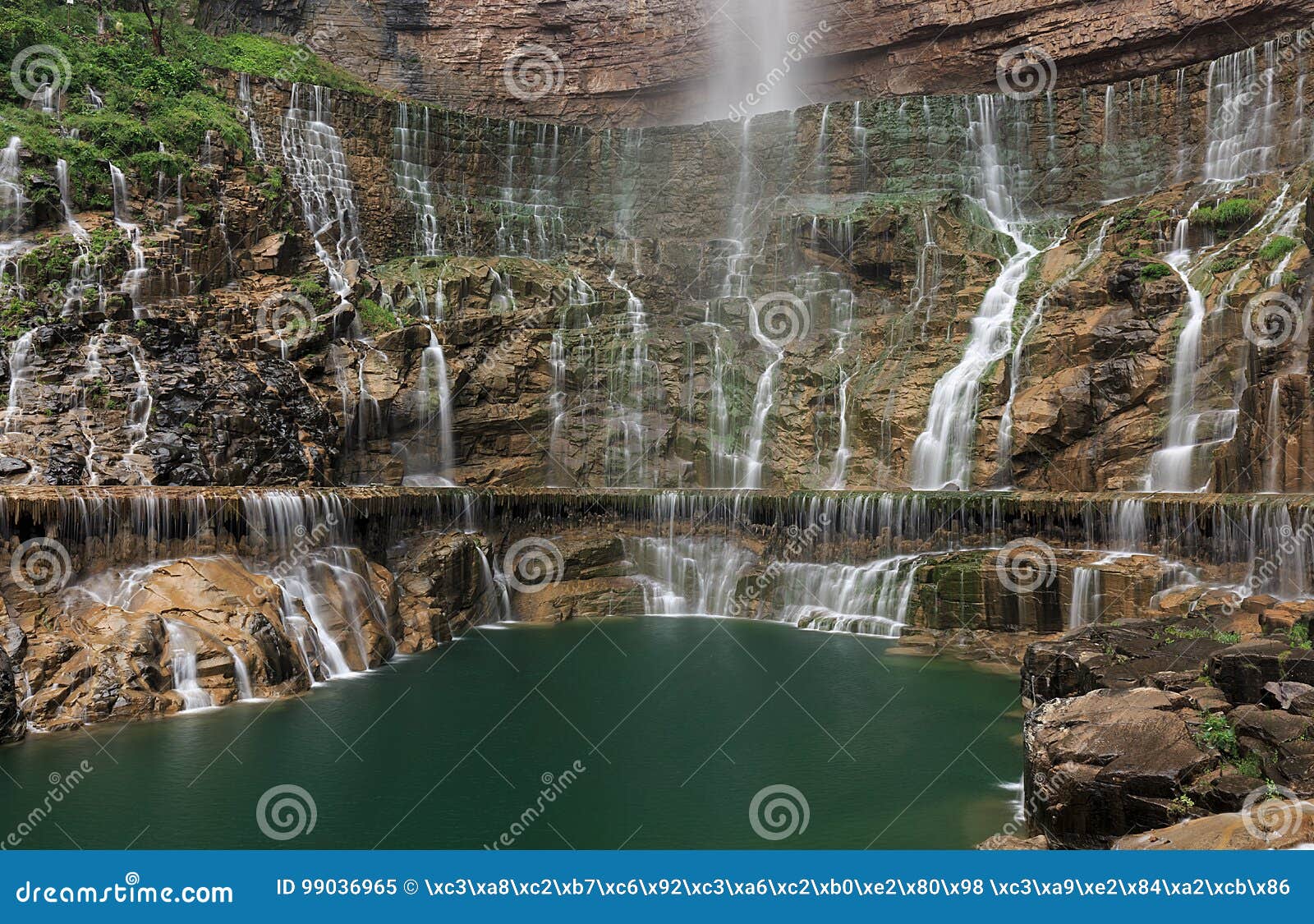In the eight ditch falls stock image. Image of nature - 99036965