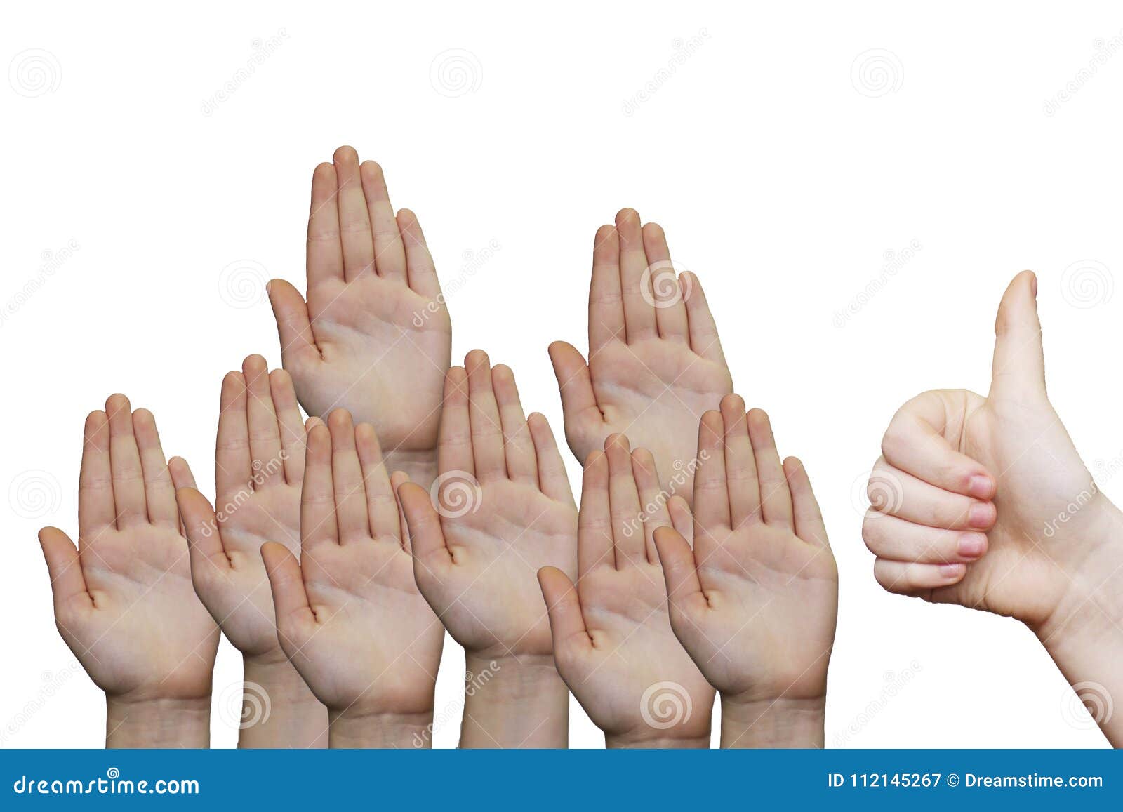 Consent, Approval, Confirmation of Position Stock Image - Image of ...