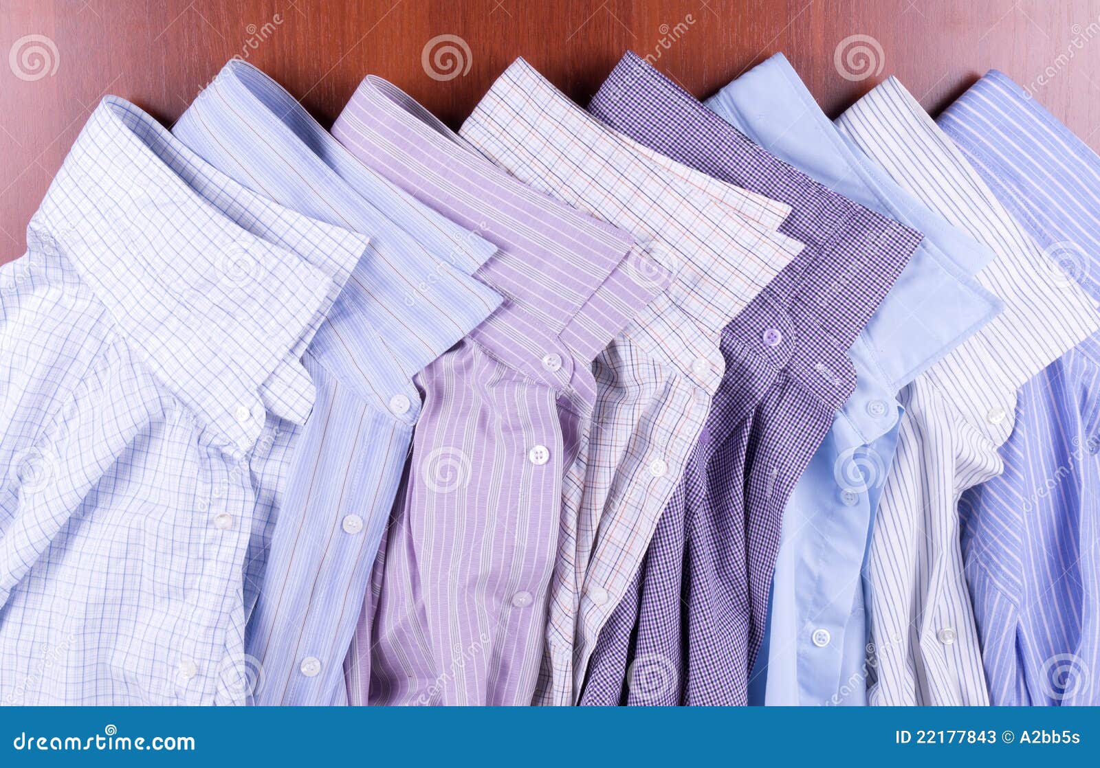 Eight Multi-colored Male Shirts Stock Image - Image of merchandise ...