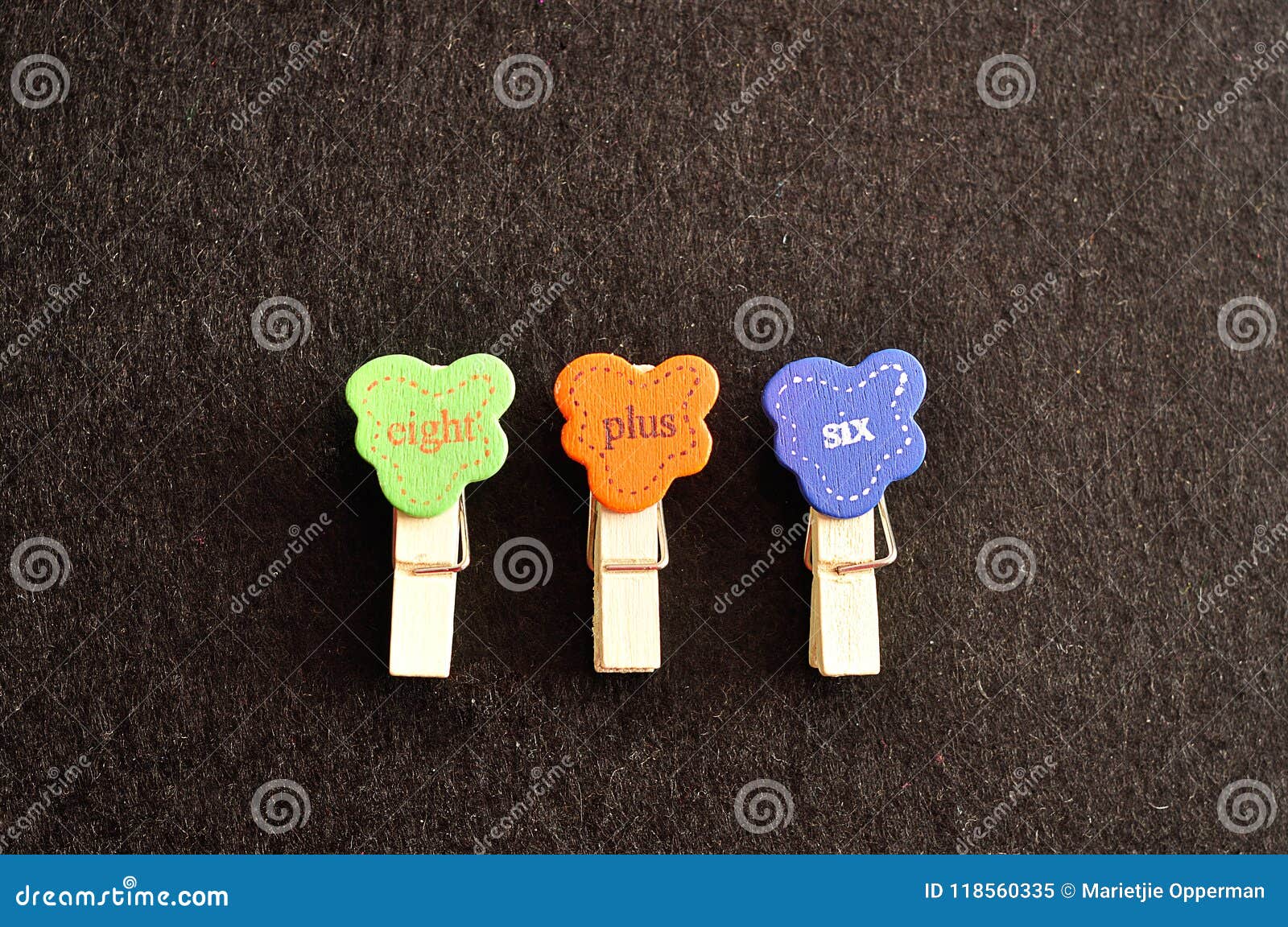 Eight plus six stock image. Image of education, eight - 118560335