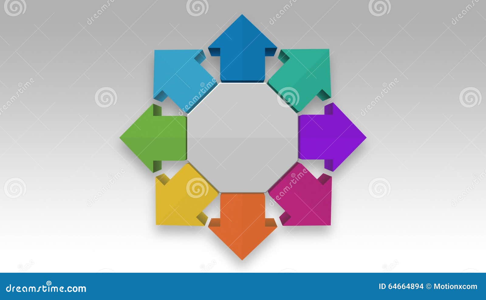 Eight Result Arrow Box for Presentation. Powerpoint Template(included ...