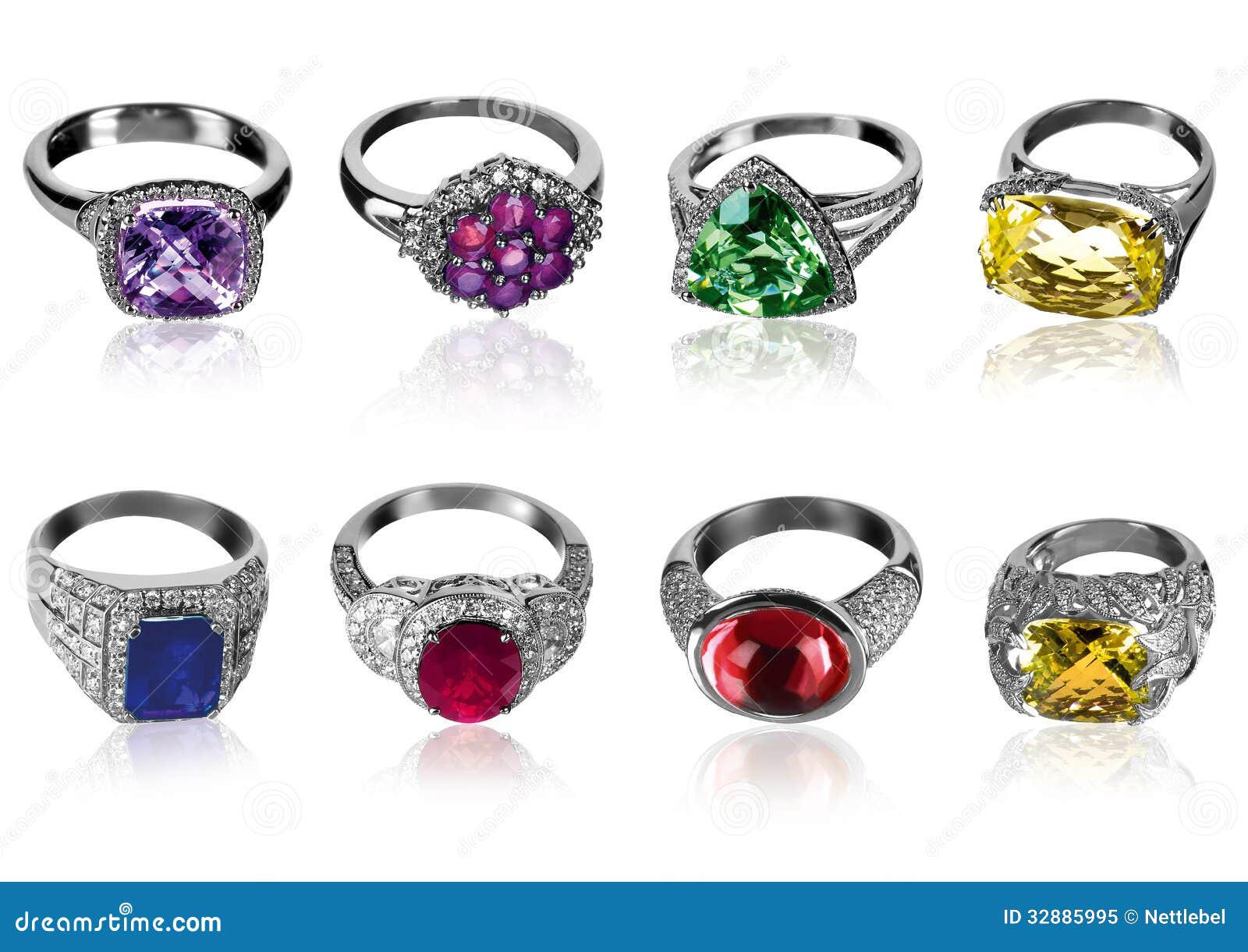 Eight rings stock image. Image of congratulatory, background - 32885995