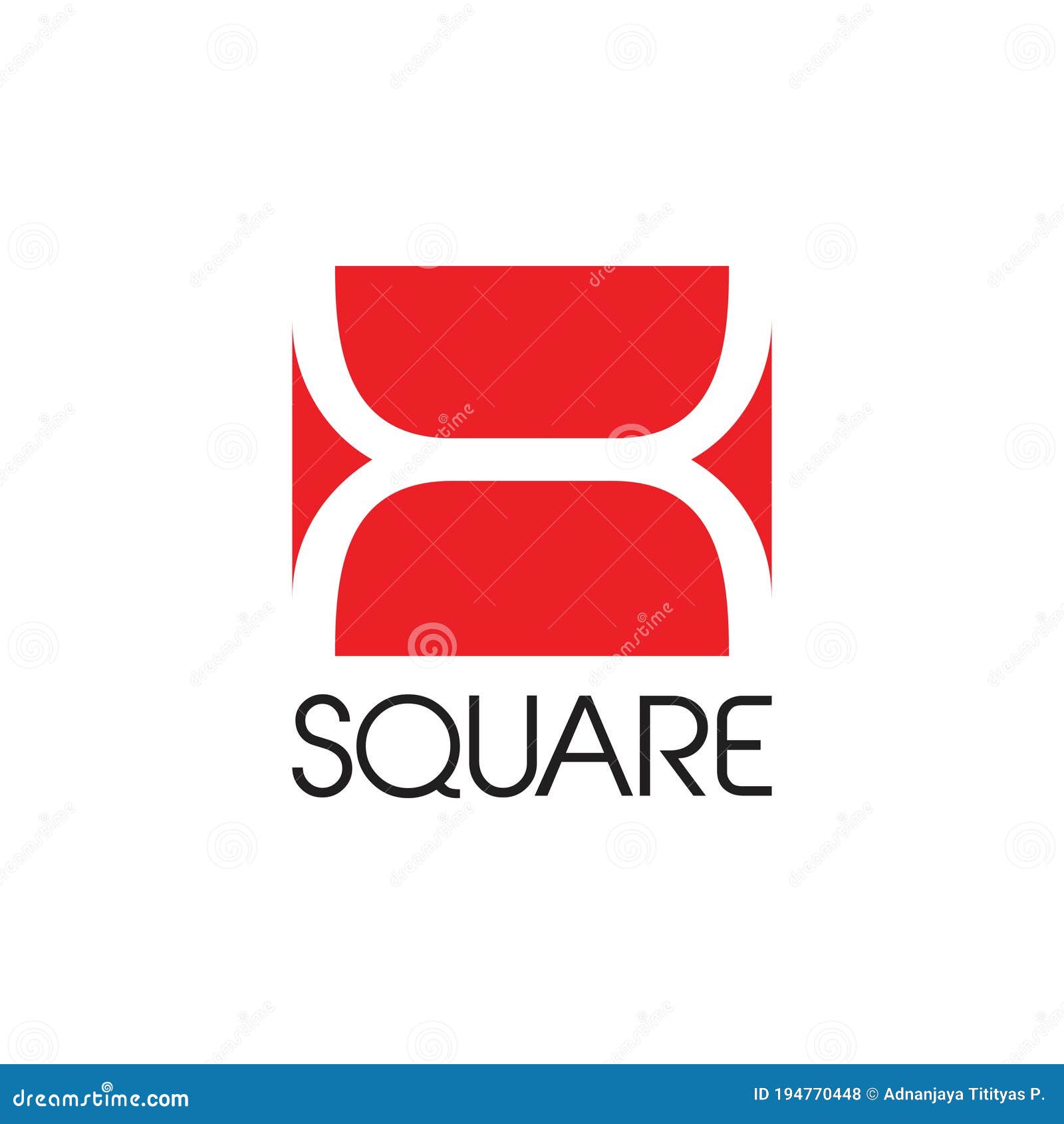 Eight Square Design Logo Vector Stock Vector - Illustration of number ...