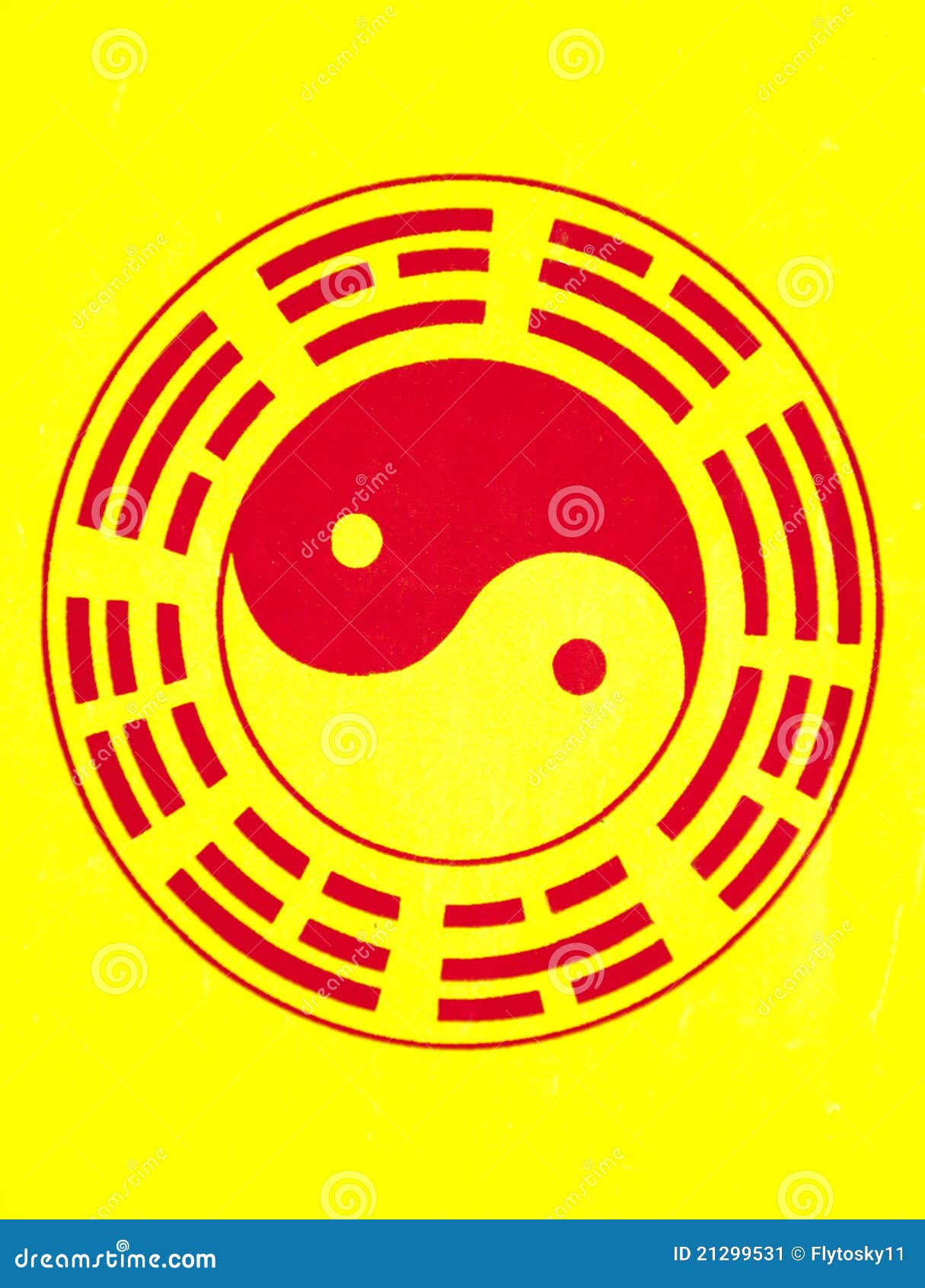 Eight trigrams stock image. Image of texture, asian, divine - 21299531