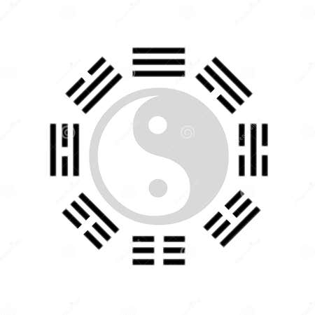 The eight trigrams stock illustration. Illustration of pakua - 2490786