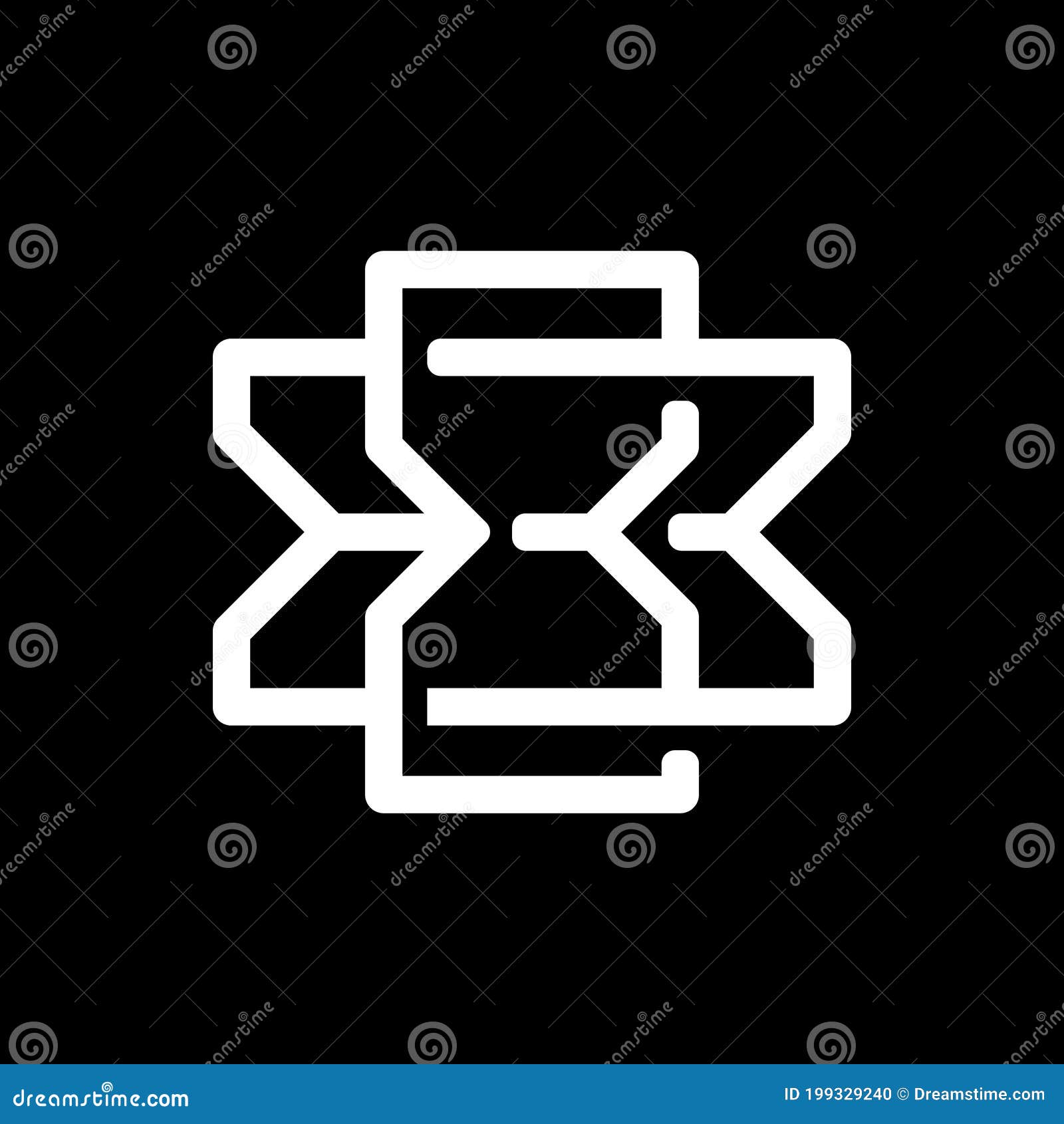 88 / eighty eight cage stock illustration. Illustration of fresh ...