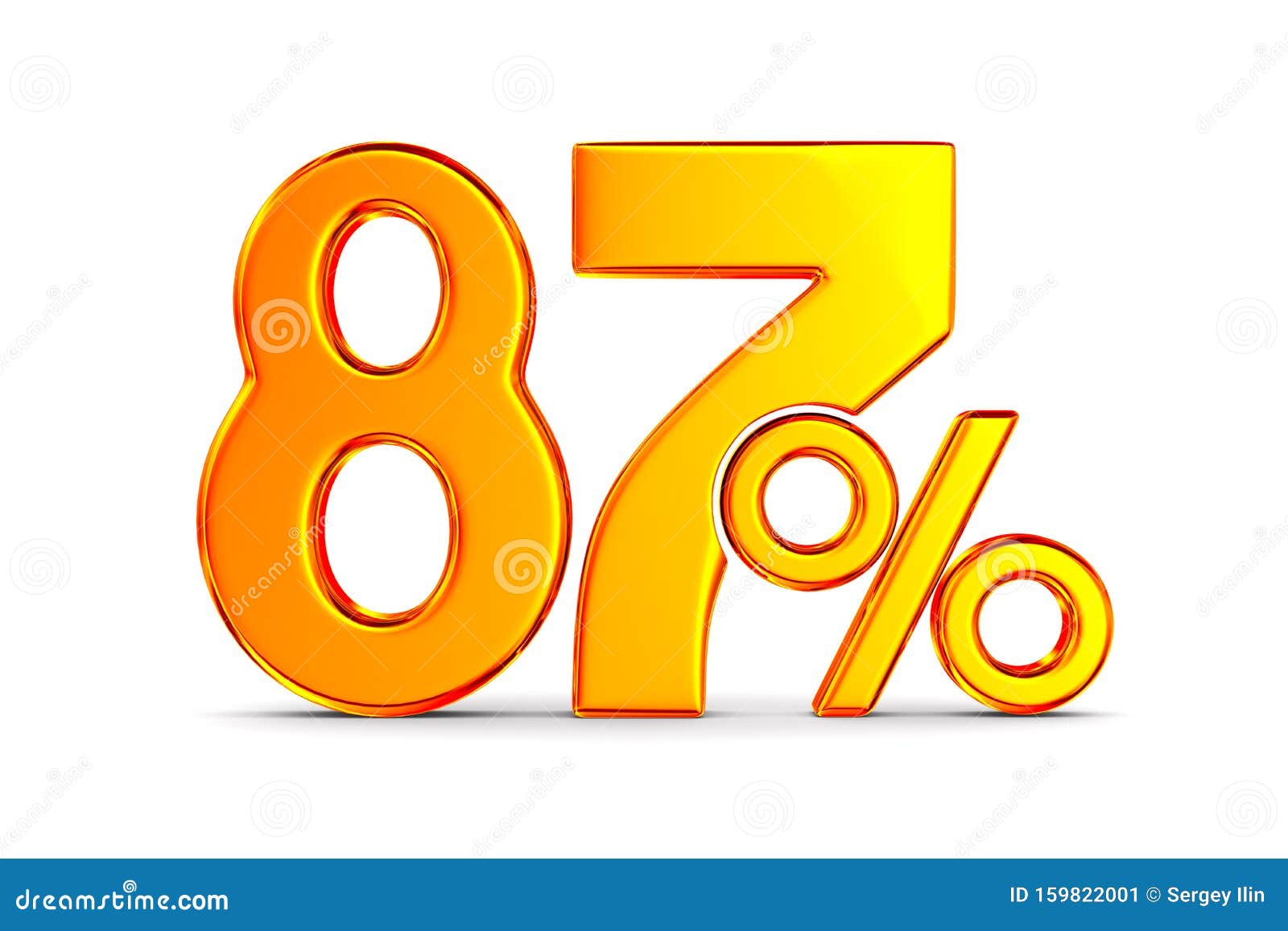 Eighty Seven Percent People Chart Graphic, 87 Percentage Vector Diagram ...