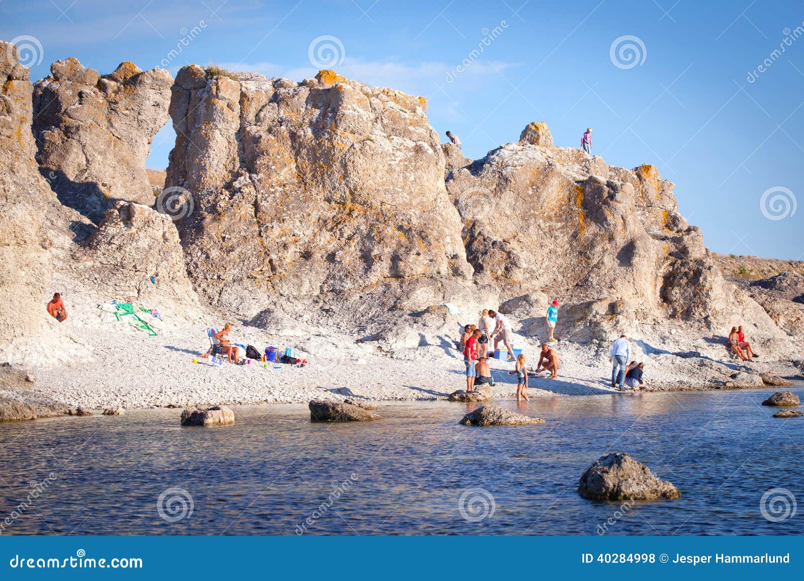 Eiland Gotland in De Oostzee Redactionele Stock Foto - Image of ...