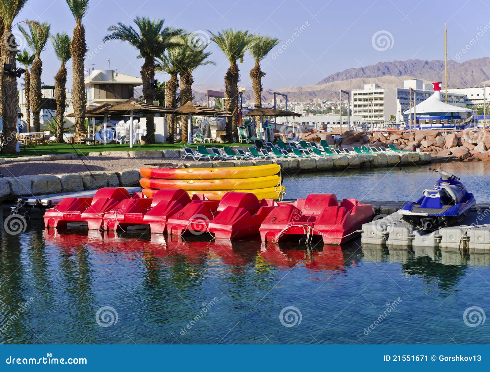 Eilat is a Famous Resort City, Israel Stock Image - Image of israel ...