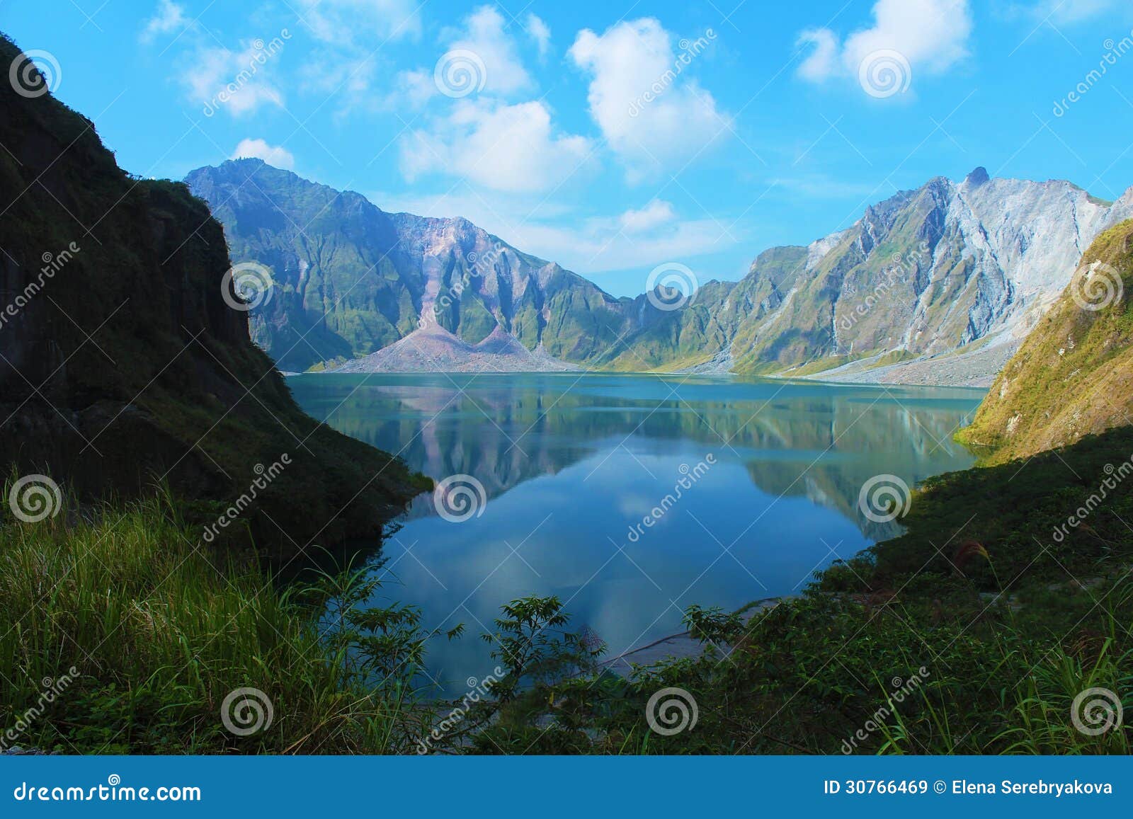 Ein Aktiver Vulkan Pinatubo, Philippinen Stockbild - Bild von berg ...