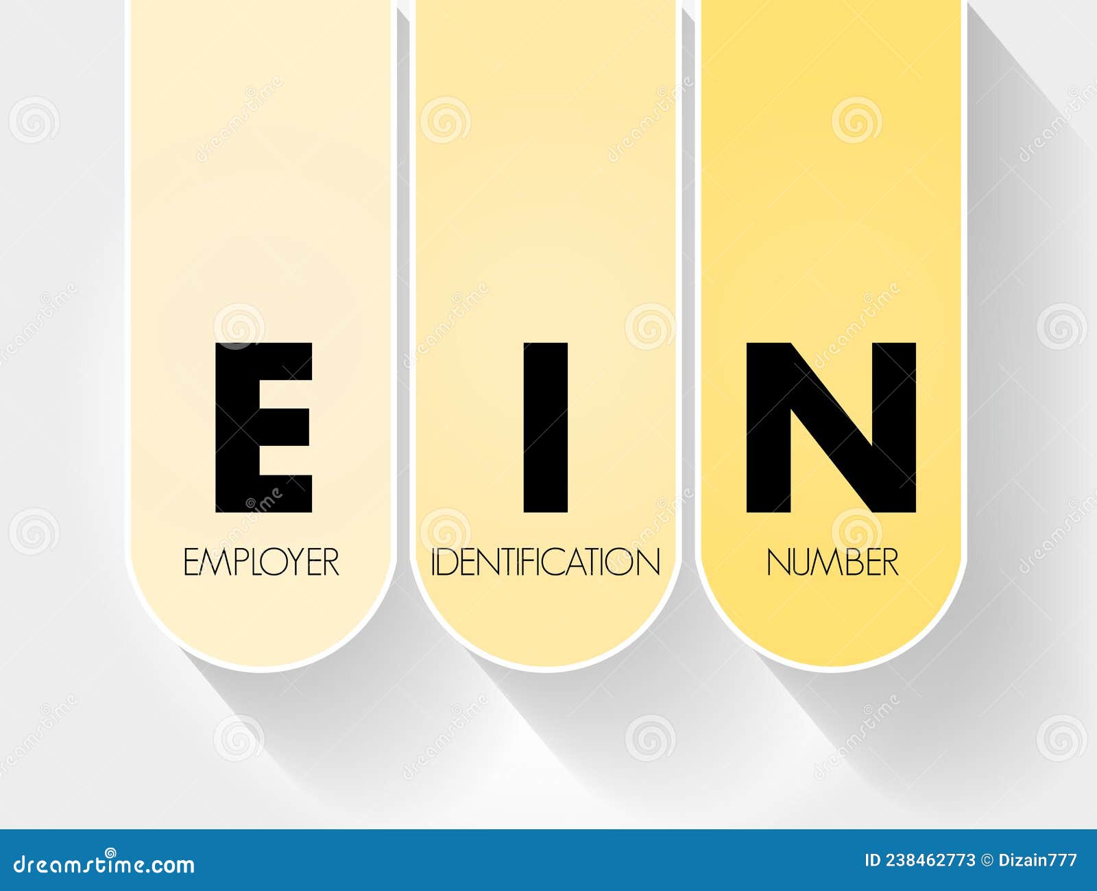 EIN - Employer Identification Number Acronym, Concept Background ...