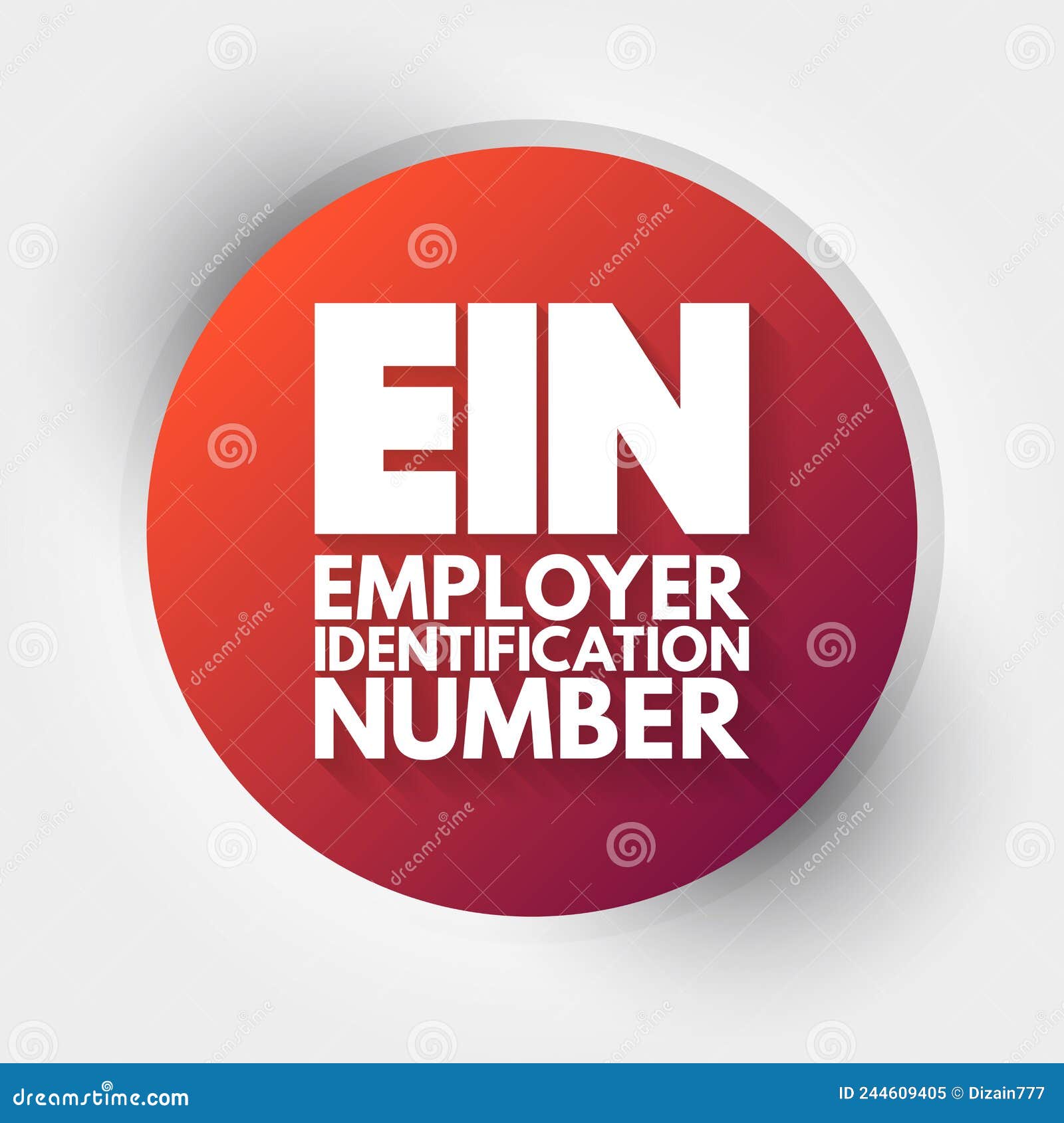 EIN - Employer Identification Number Is Used To Identify A Business ...
