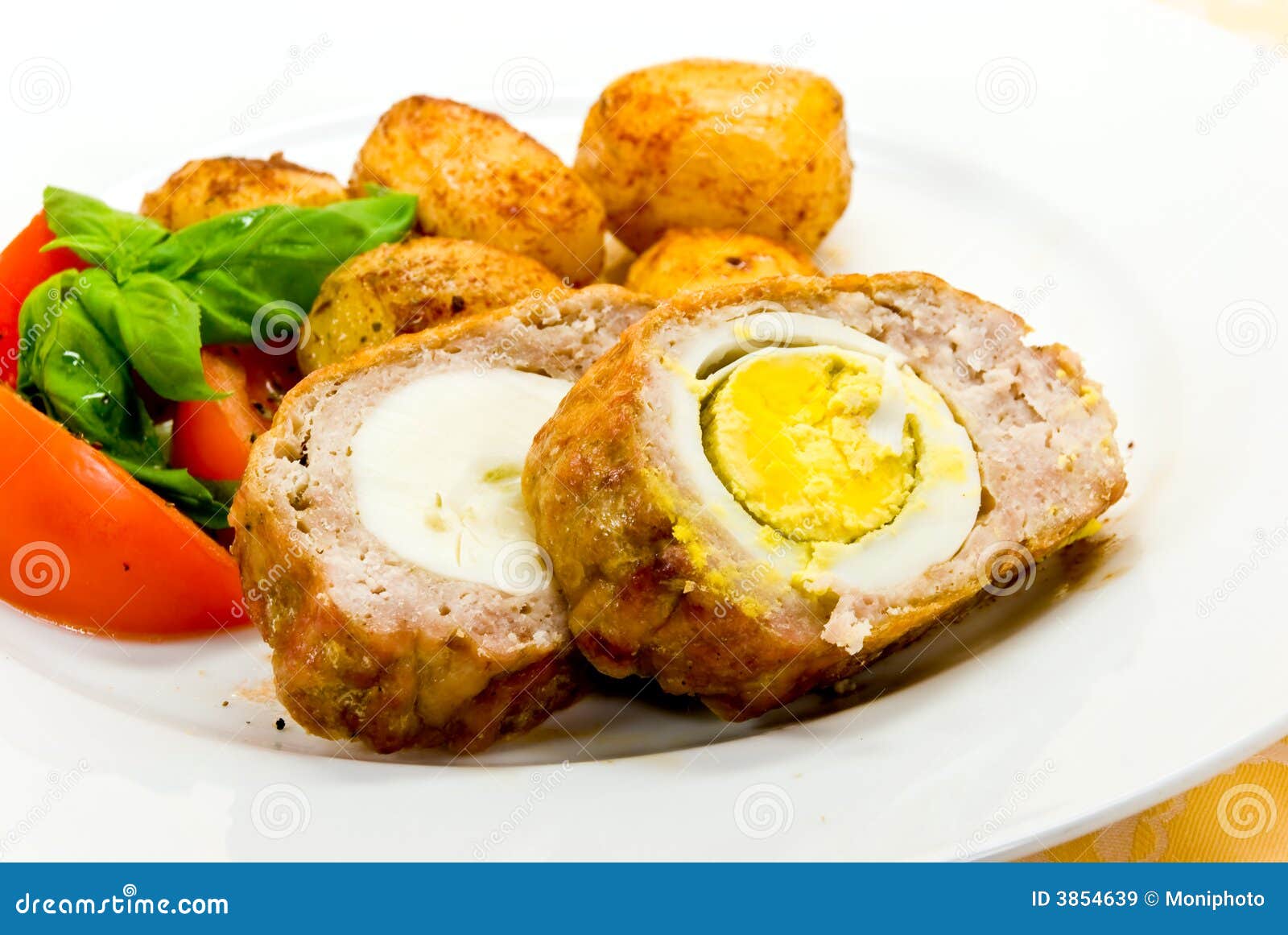 Ein Fein Gehacktes Von Misch Fleisch-gebraten Stockbild - Bild von ...