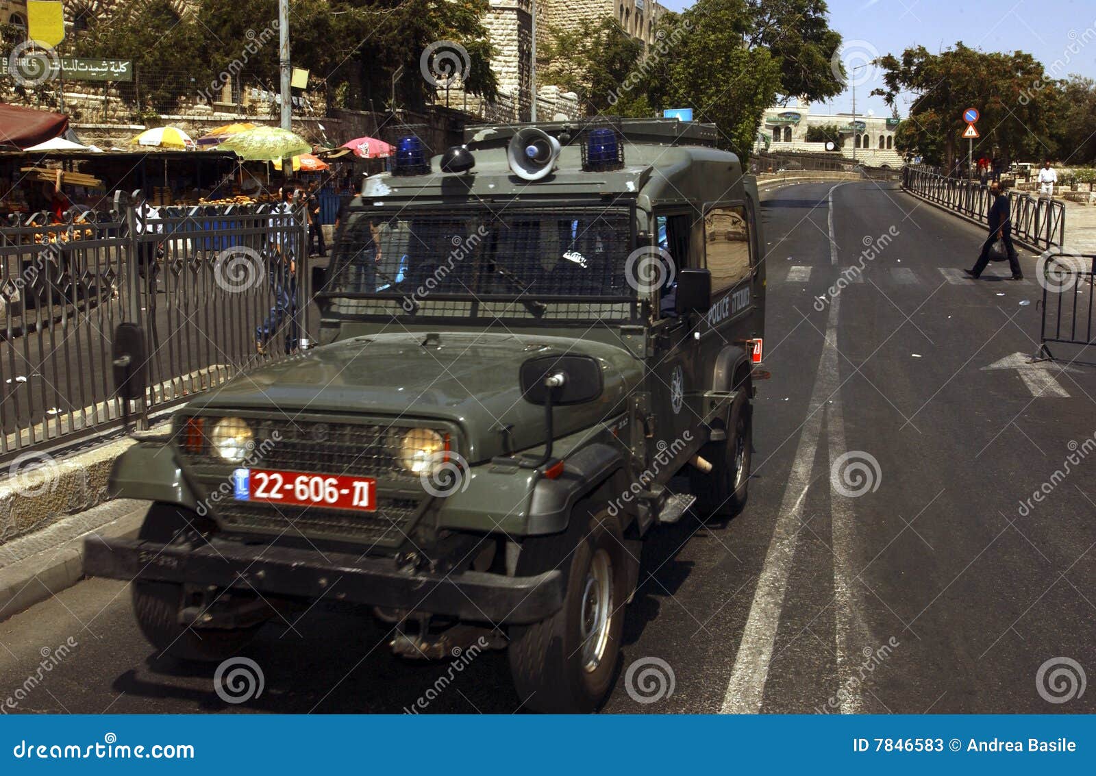 Ein Israel-Jeep redaktionelles stockfoto. Bild von hingabe - 7846583