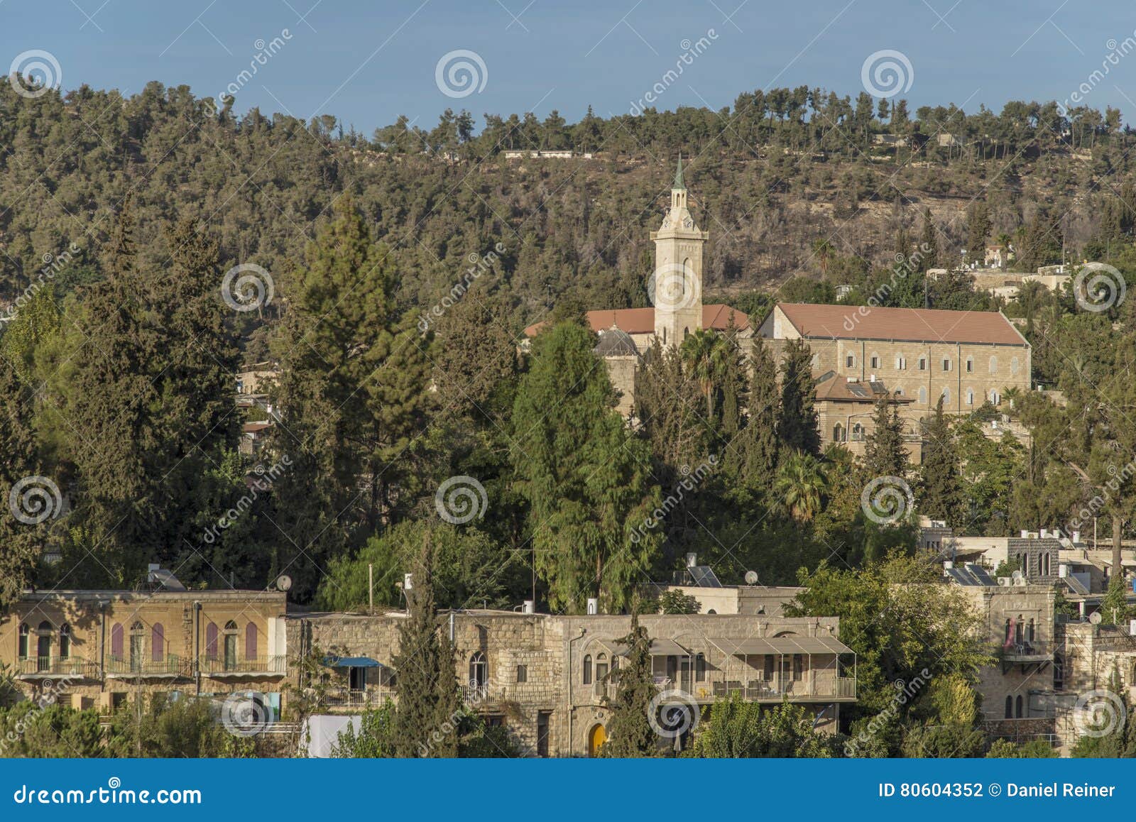 Ein Kerem, Jerusalem stock photo. Image of israel, material - 80604352