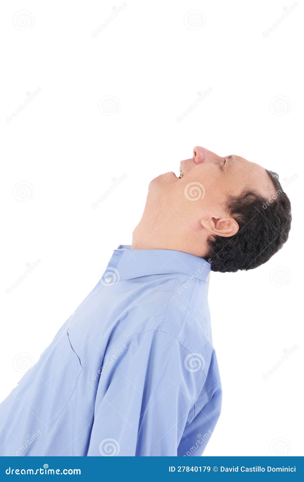 Ein Mann frustriert stockbild. Bild von geschäftsmann - 27840179