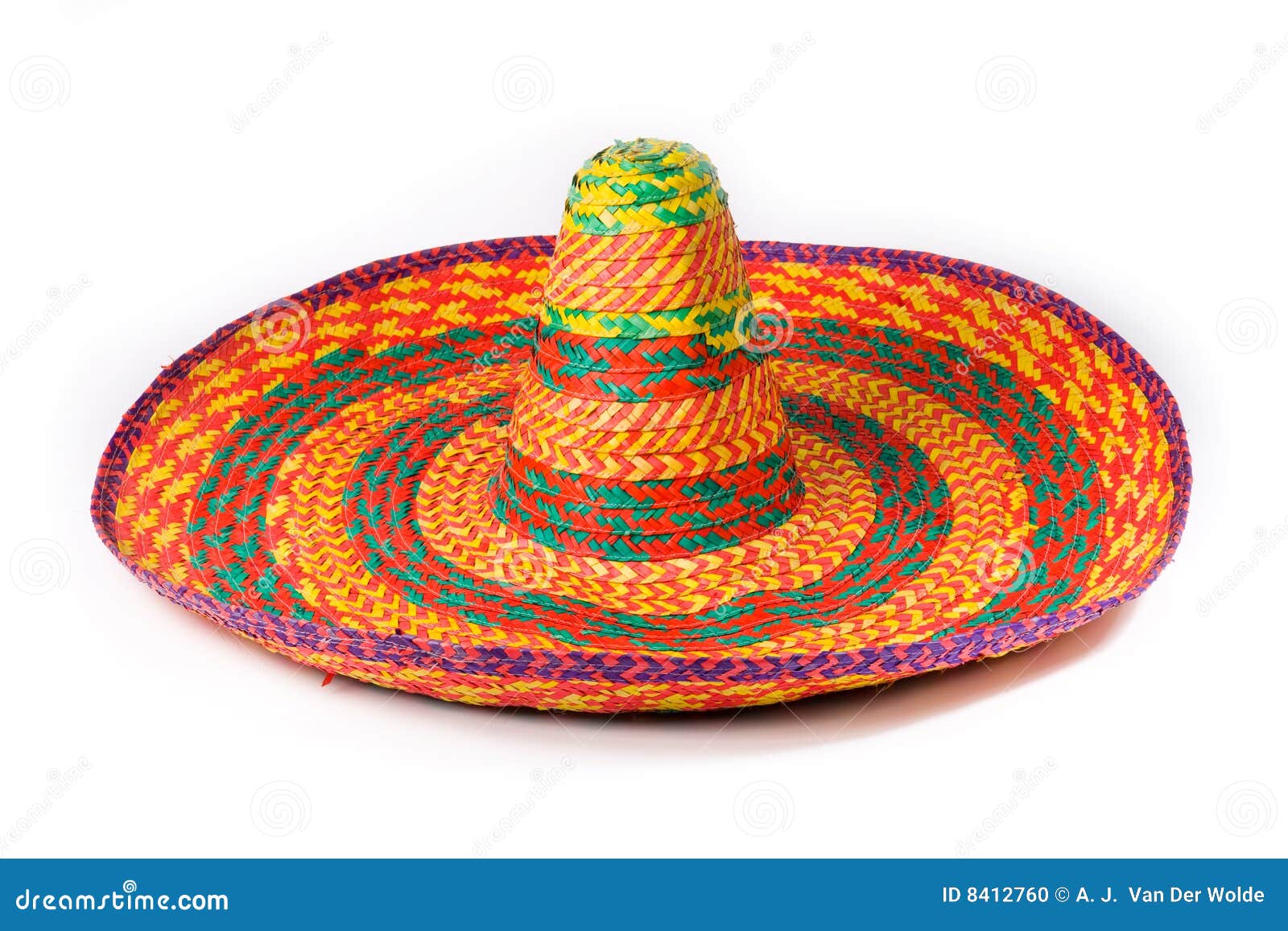 Ein Sombrero stockfoto. Bild von party, auslegung, andenken - 8412760