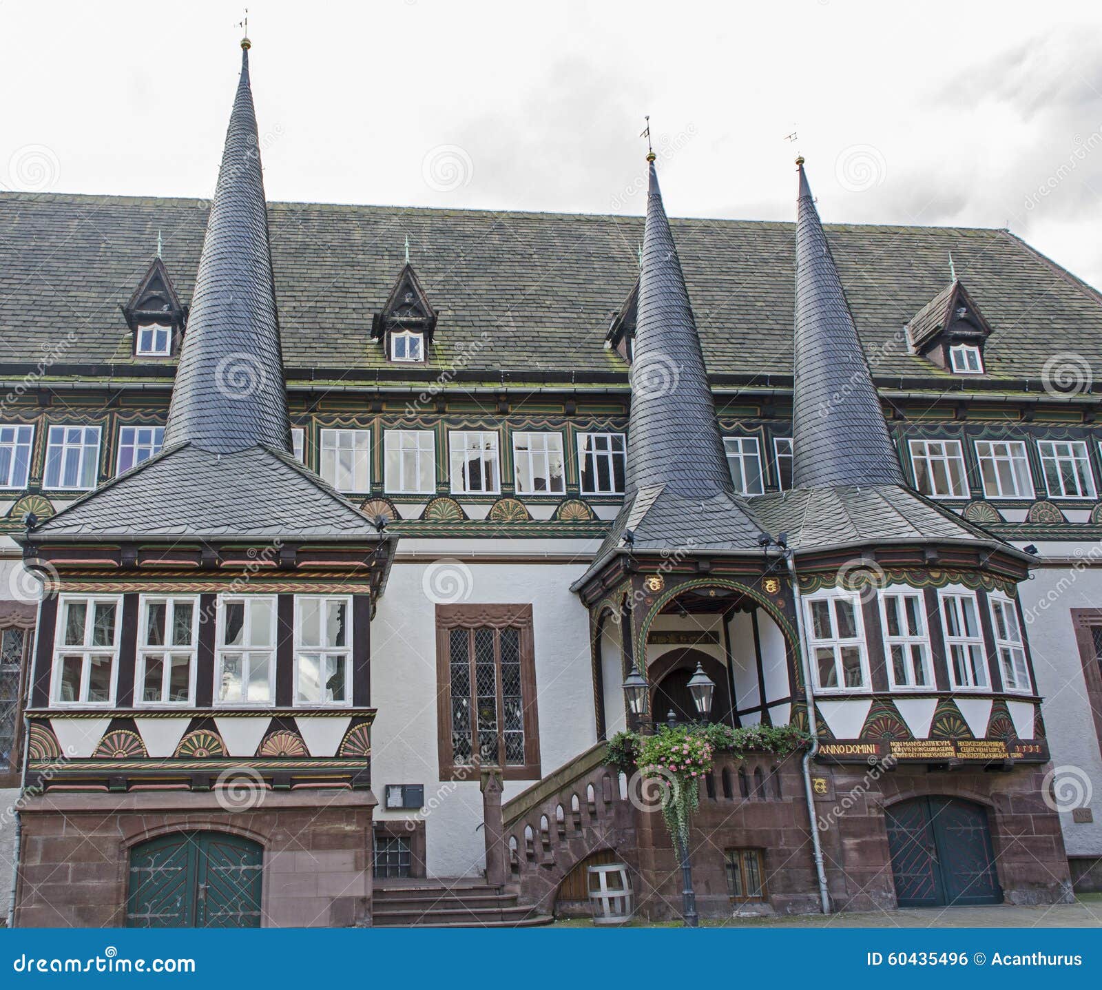 Einbeck stock photo. Image of center, hall, einbeck, town - 60435496