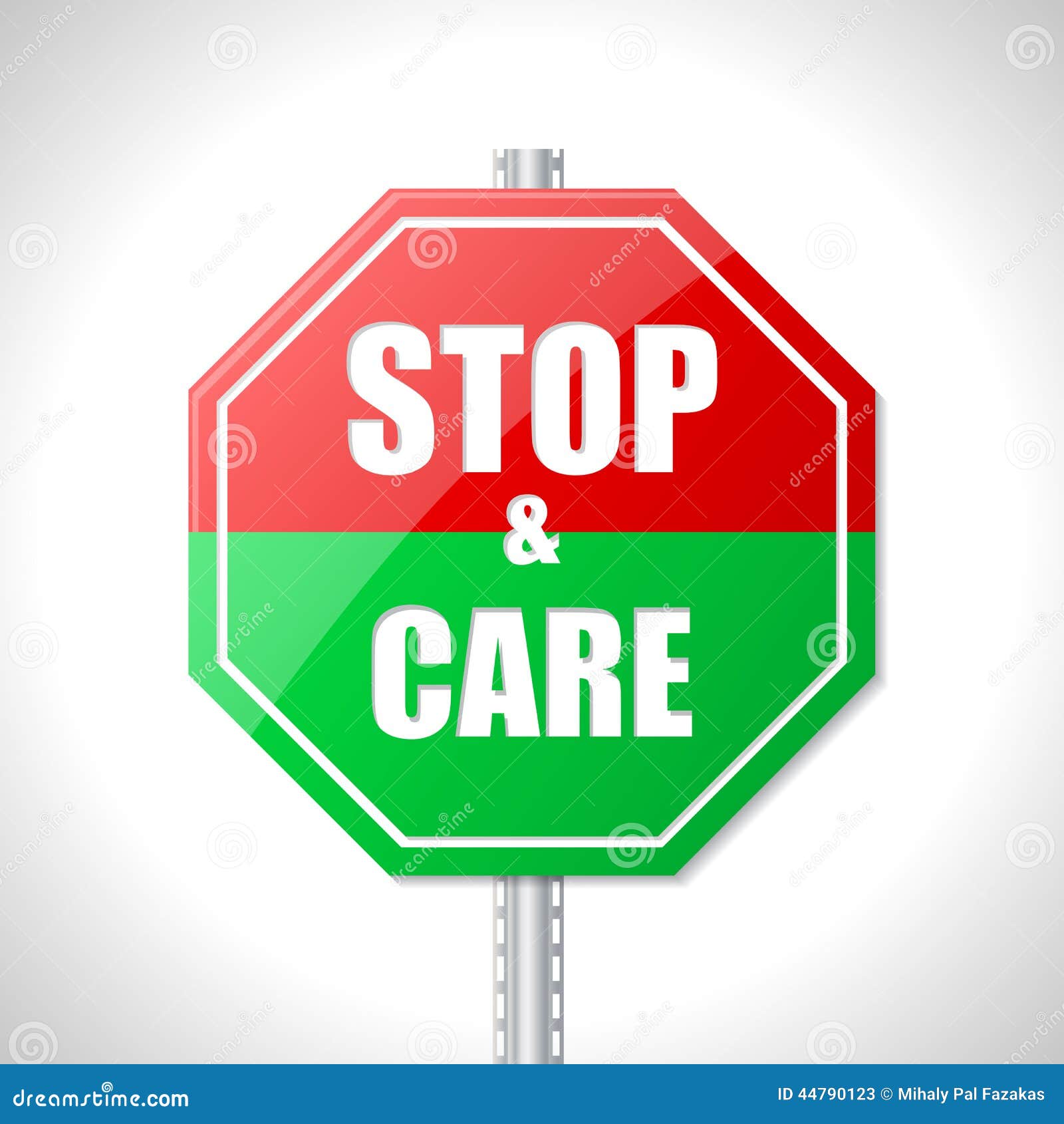 Einde en zorgverkeersteken vector illustratie. Illustration of einde ...