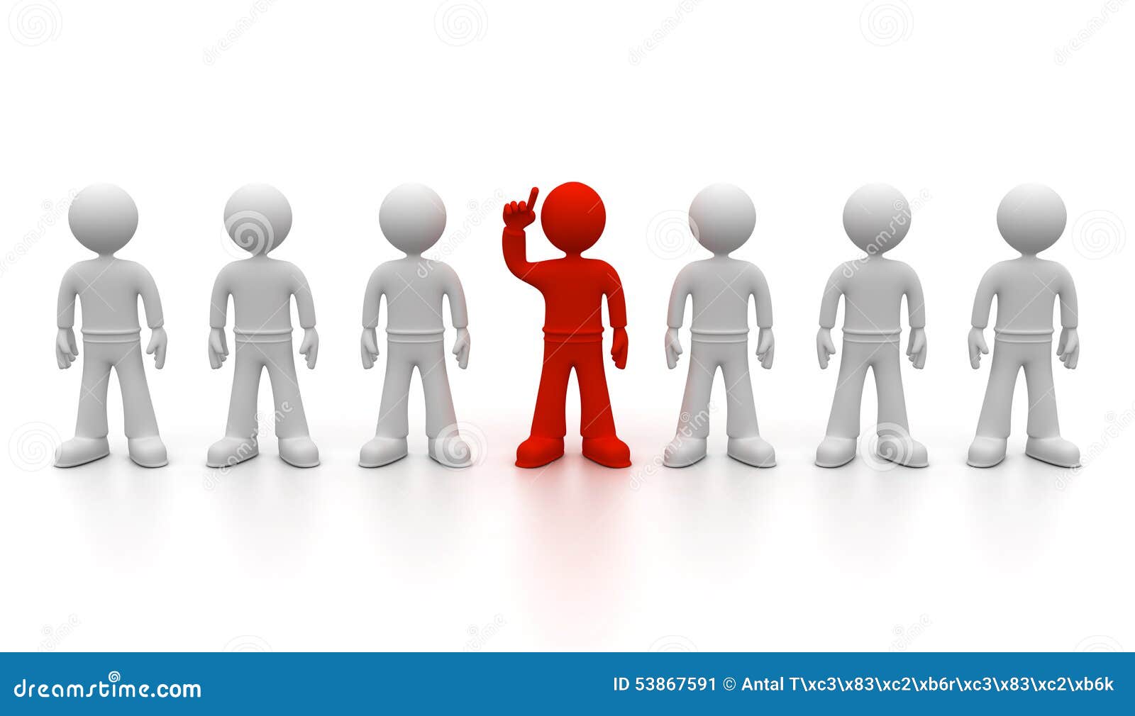 Eindeutige Einzelperson stock abbildung. Illustration von einzelperson ...