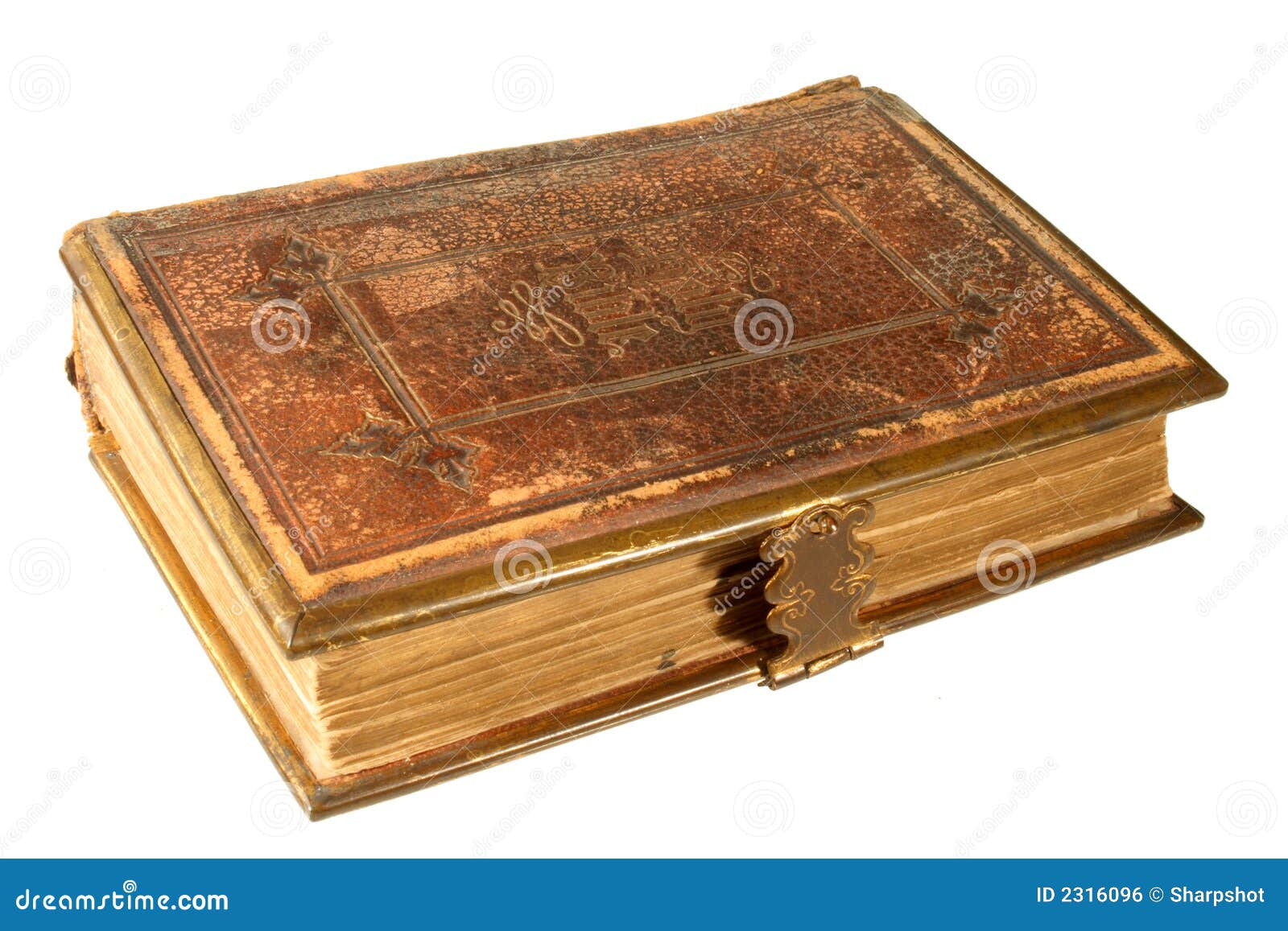 Eine Alte Bibel, Gedruckt 1865 Stockfoto - Bild von fromm, zerrissen ...