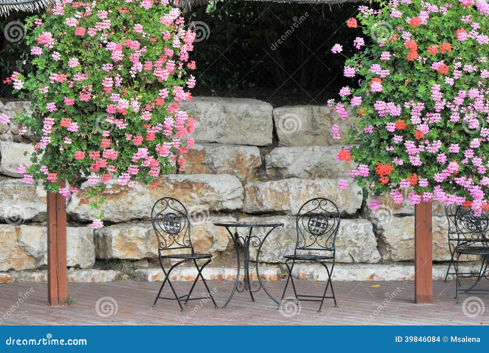 Eine Ecke im Paradies stockfoto. Bild von park, tabelle - 39846084