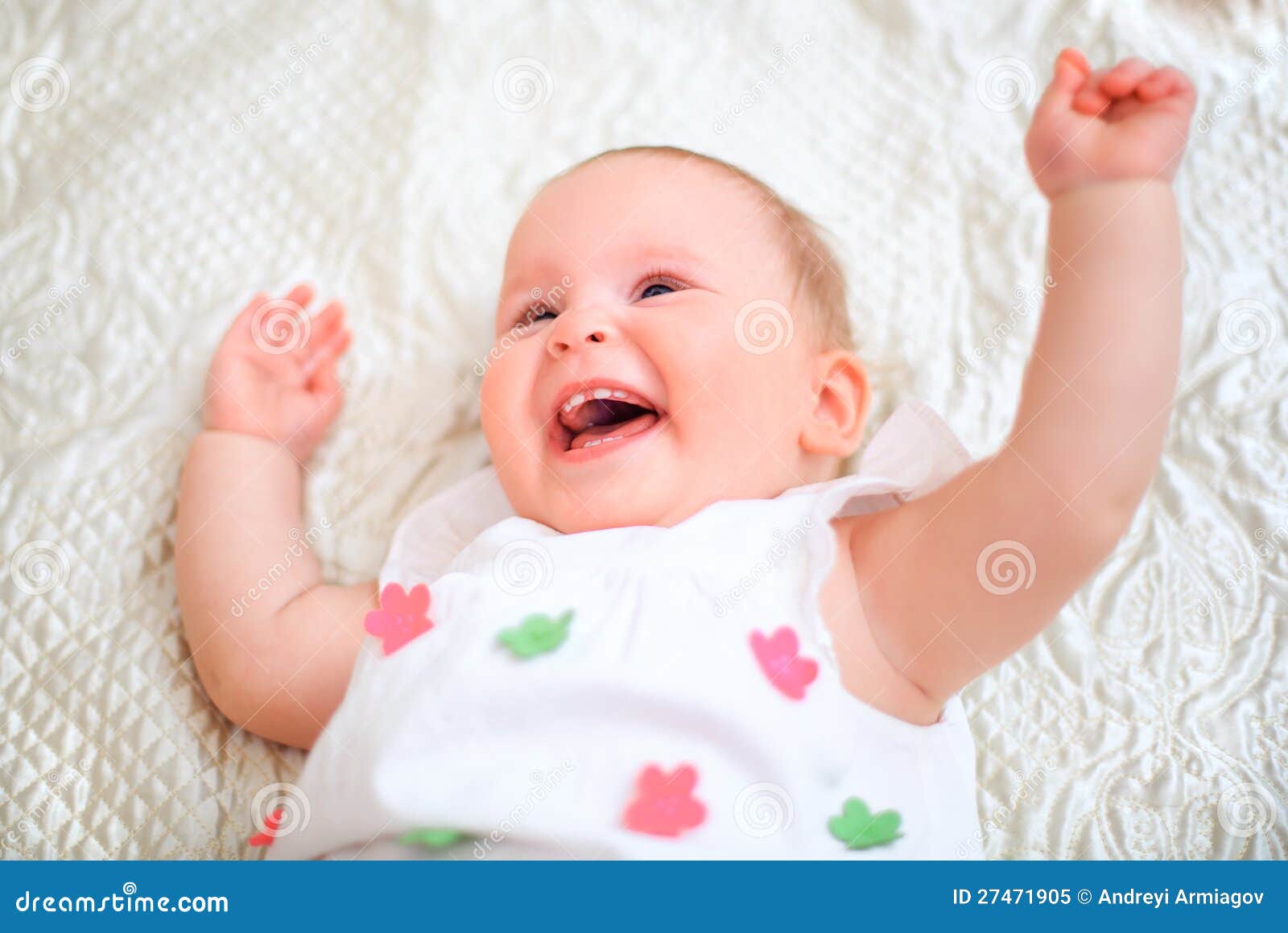 Eine Jahre alte Baby stockbild. Bild von obacht, lustig - 27471905