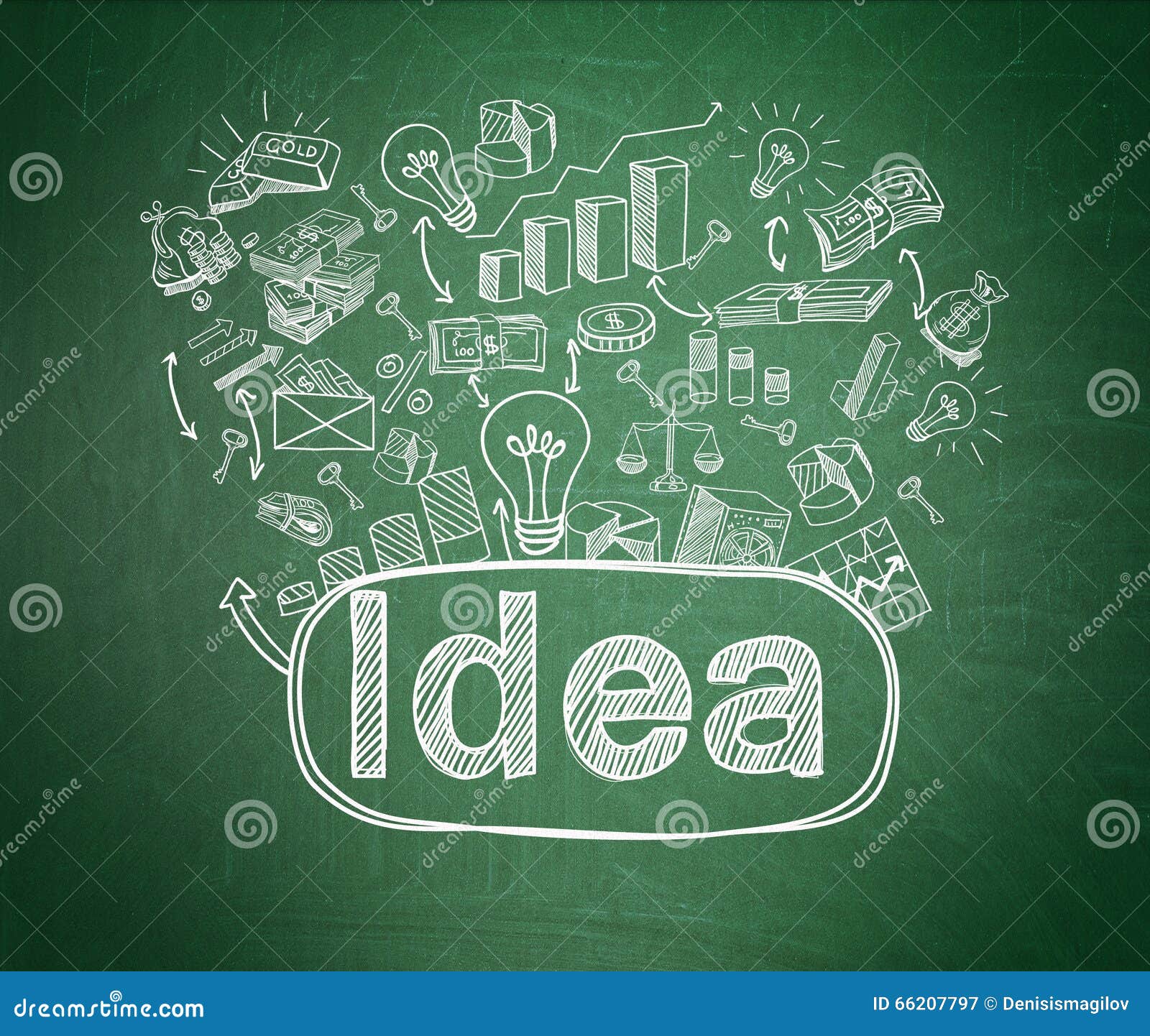 Eine neue Idee haben stock abbildung. Illustration von abbildung - 66207797