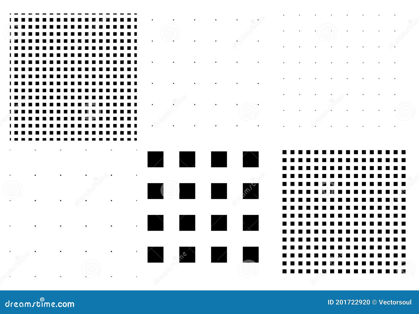 Einfache Plain Quadrate Mit Wiederholbaren Nahtlosen Hintergrundmustern Eckige Darstellung